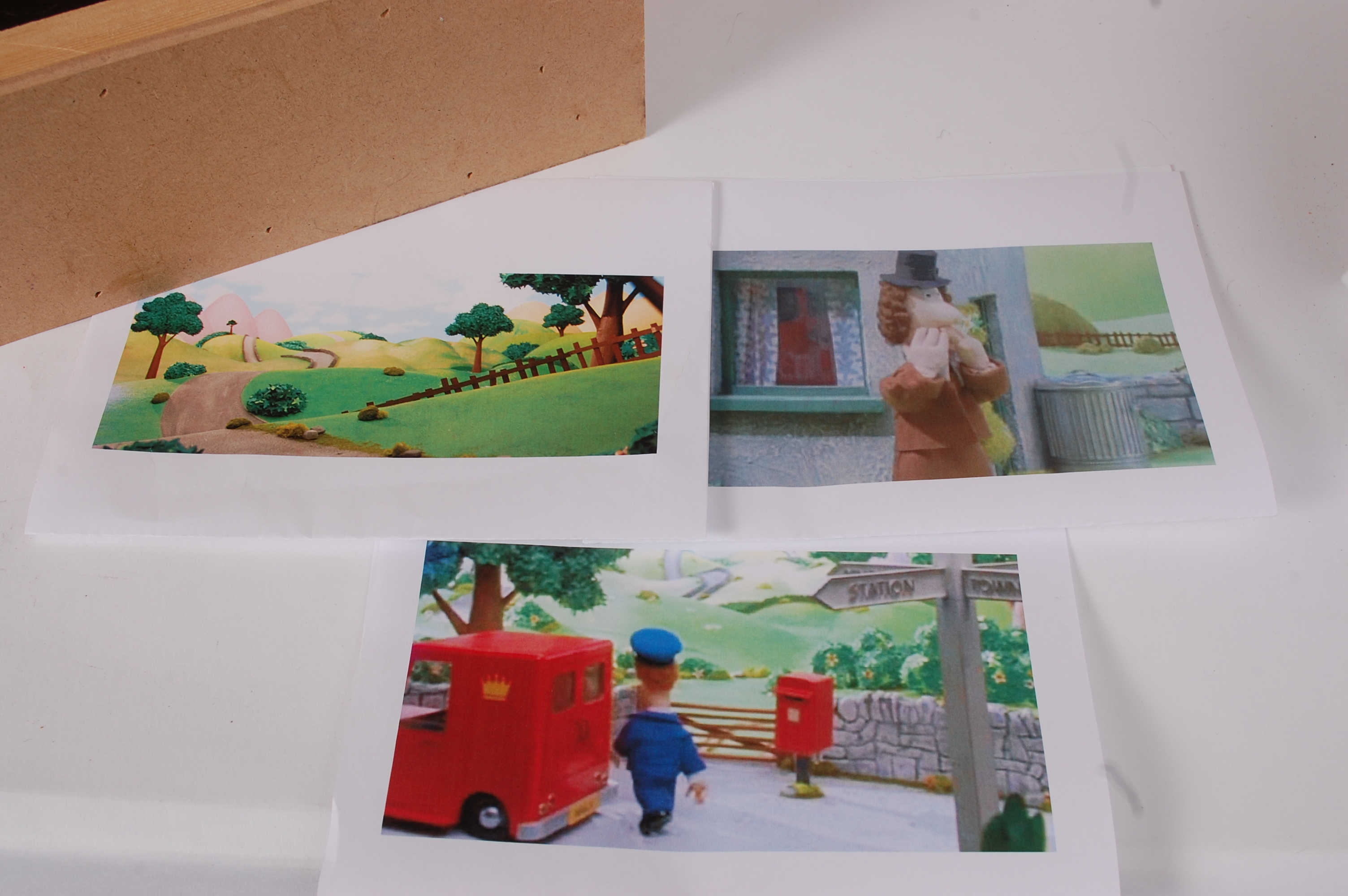 POSTMAN PAT; An original Amalgam Studios made prop Mrs Hubbards House ...