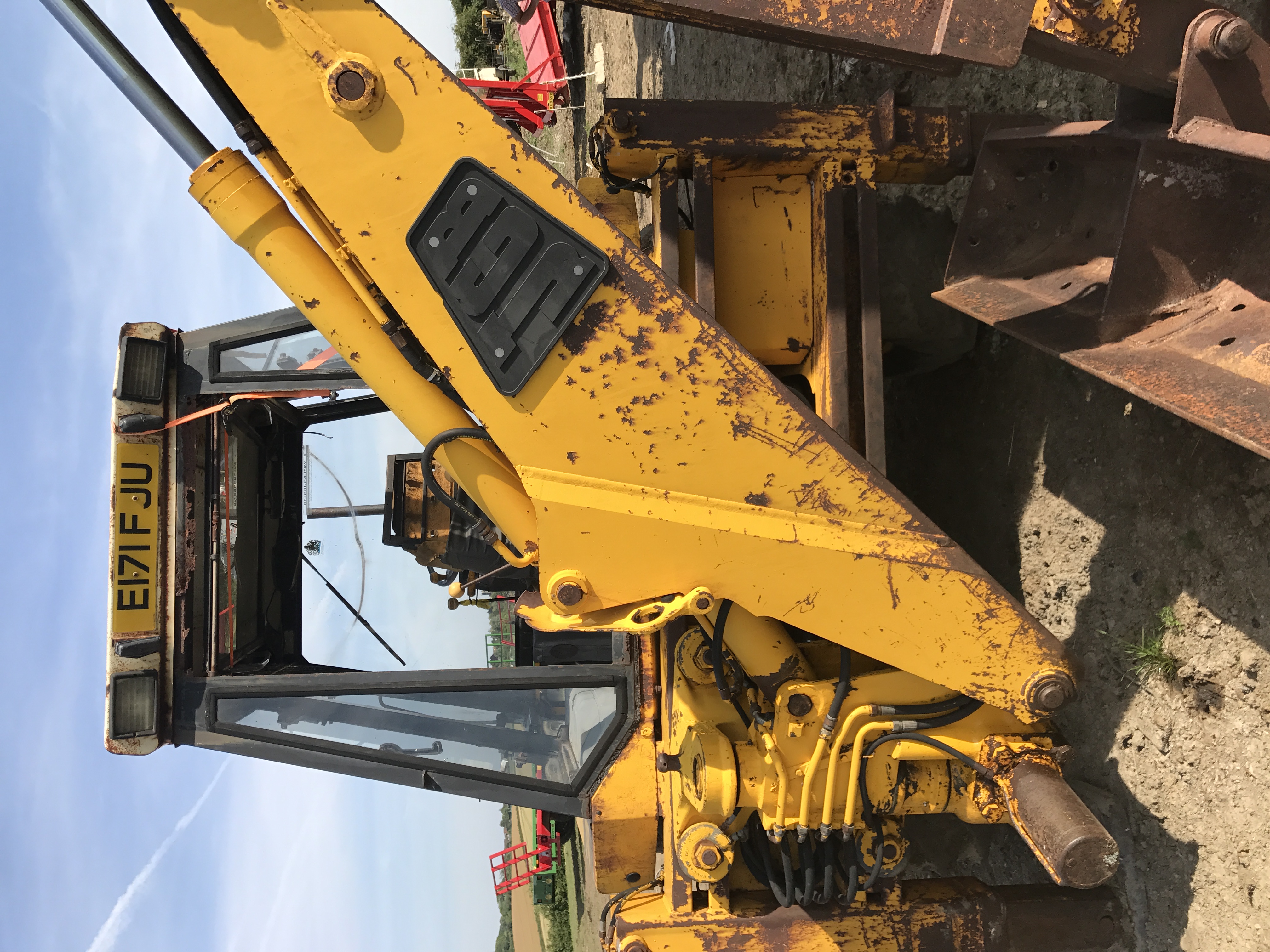 DS - 1987/E REG JCB 3CX SITEMASTER, EXTRA DIG WITH BACK ACTOR *PLUS VAT ...