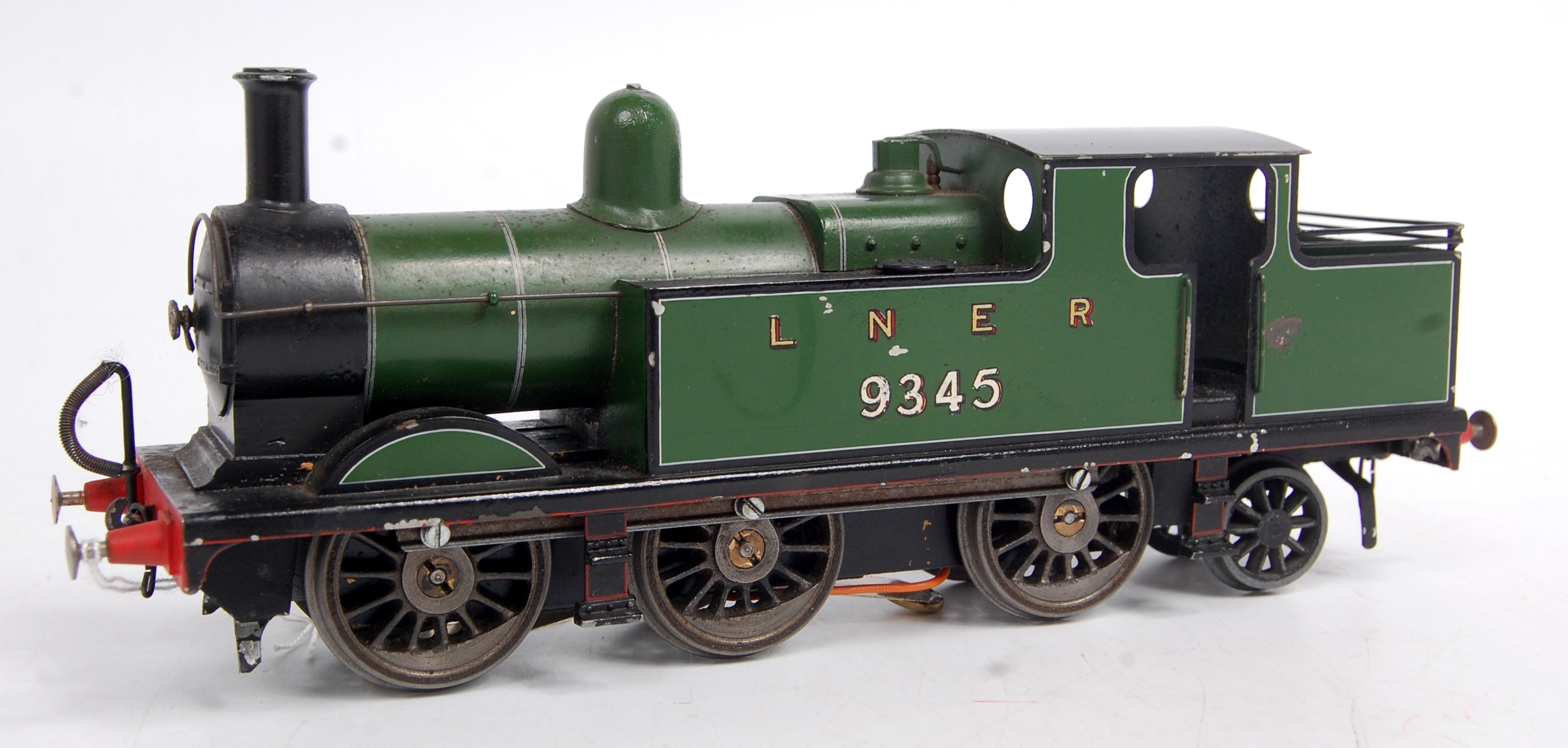 Leeds model company green LNER N5 0-6-2 tank loco no. 9345 fitted with ...