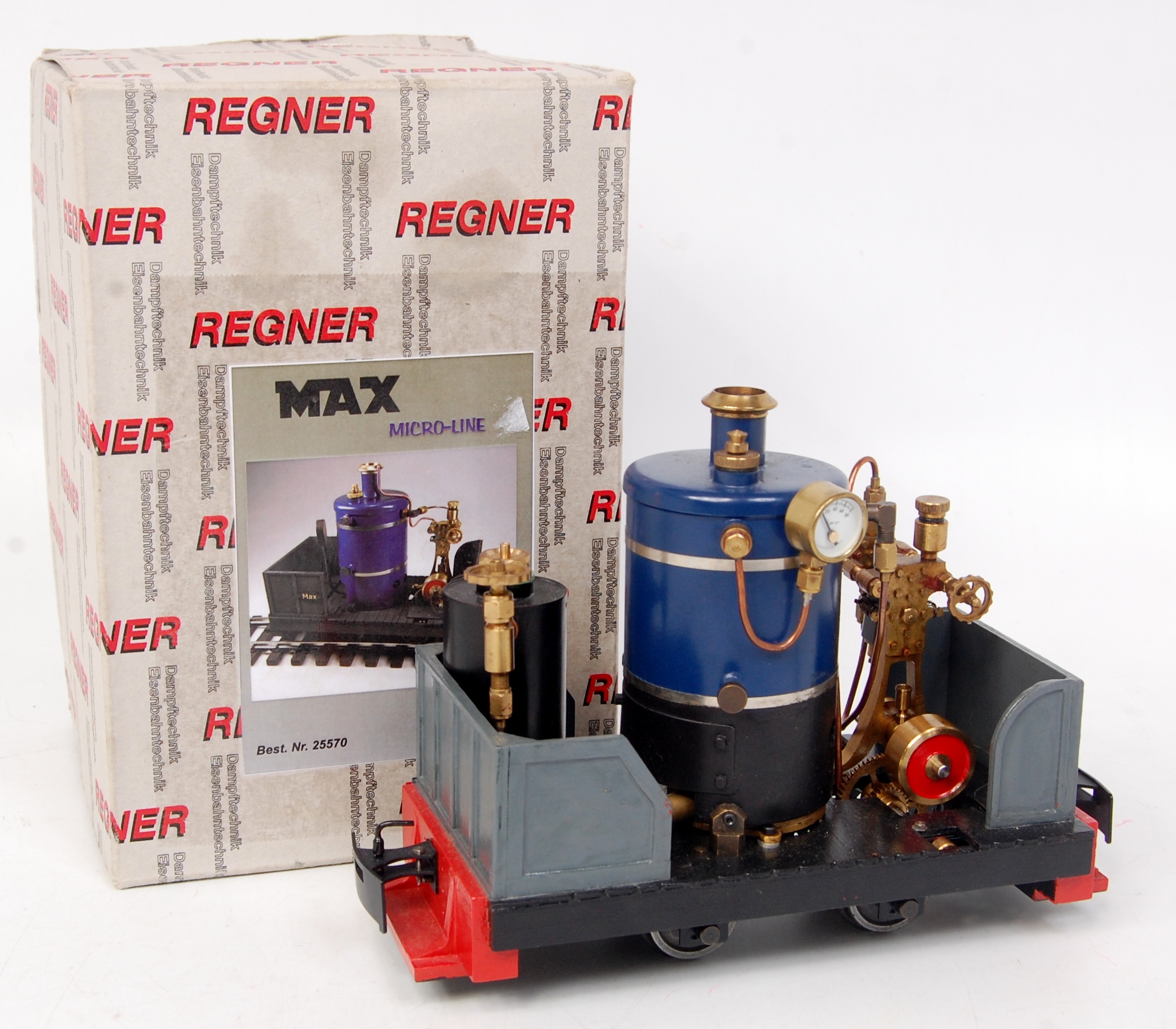 Regner Models Gas fired 0-4-0 De Winton type locomotive, comprising of ...