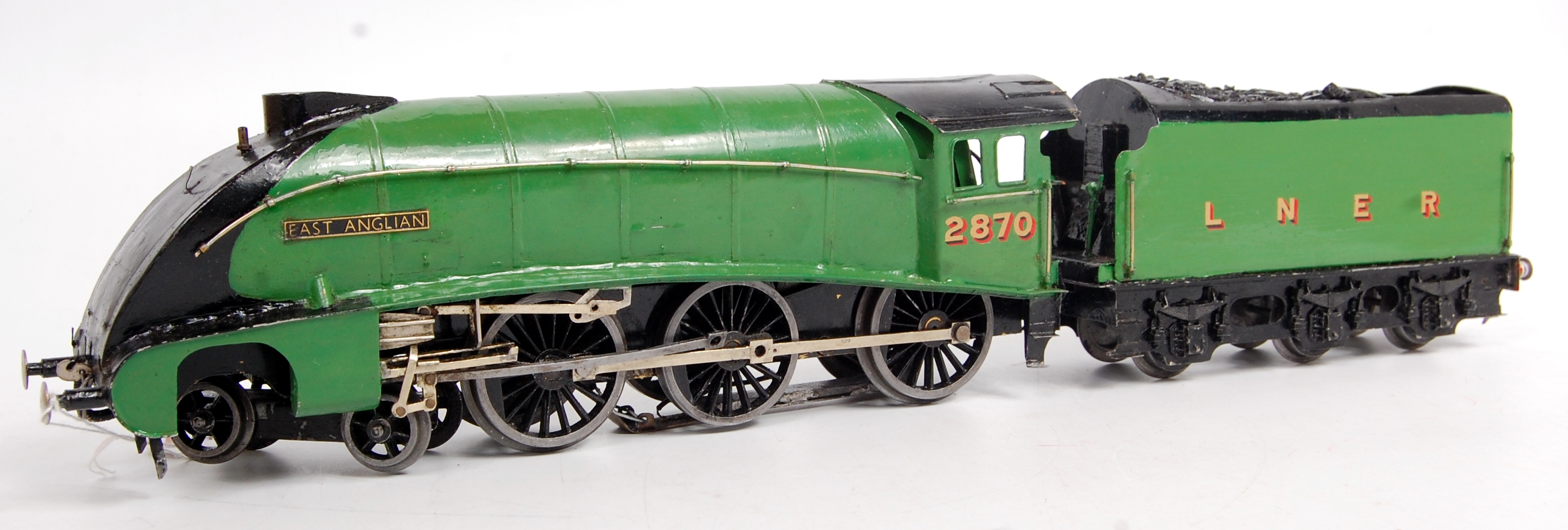 Scratch built streamlined B17 in LNER Green 4-6-2 "East Anglian" fitted ...