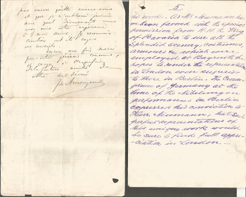 Vintage 1800s, 1900s letter collection. Five handwritten letters with ...