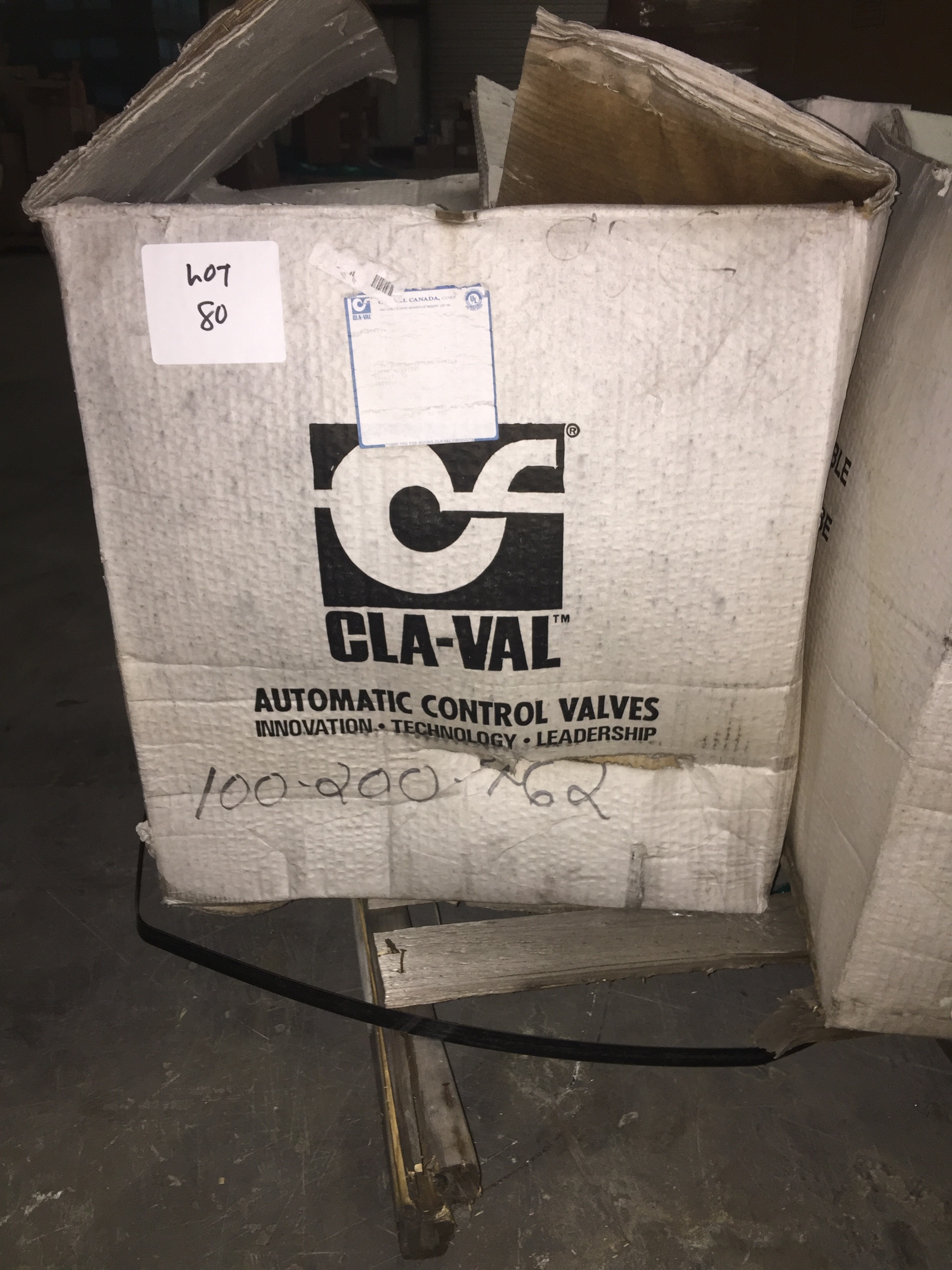 CLA-VAL 6" Pressure relief valve 2050B-4KG1; NEW NEVER USED (Location #1)