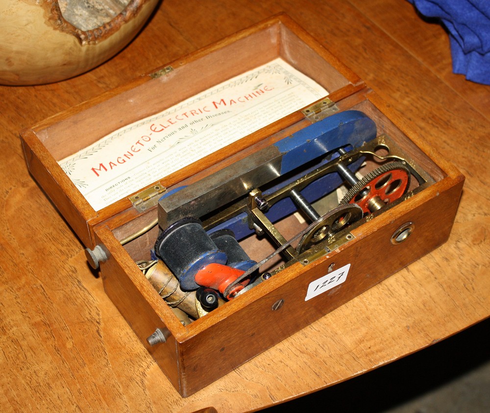 A Victorian electric-shock machine ‘The Magneto-Electric Machine – For ...