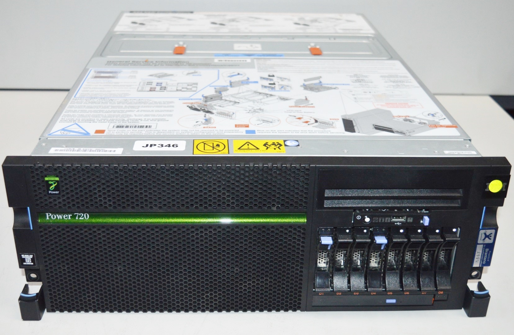 1 x IBM Power 720 Express7 Server With Power7 Processor and 32gb DDR3 ...