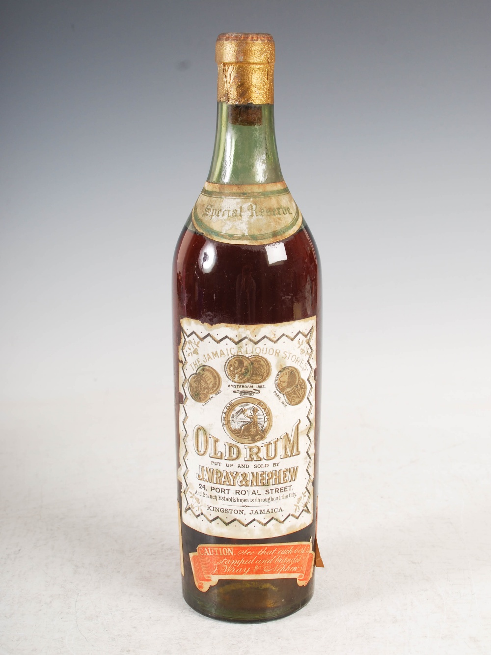 Two bottles of Vintage spirits, comprising; J.Wray & Nephew, Special ...