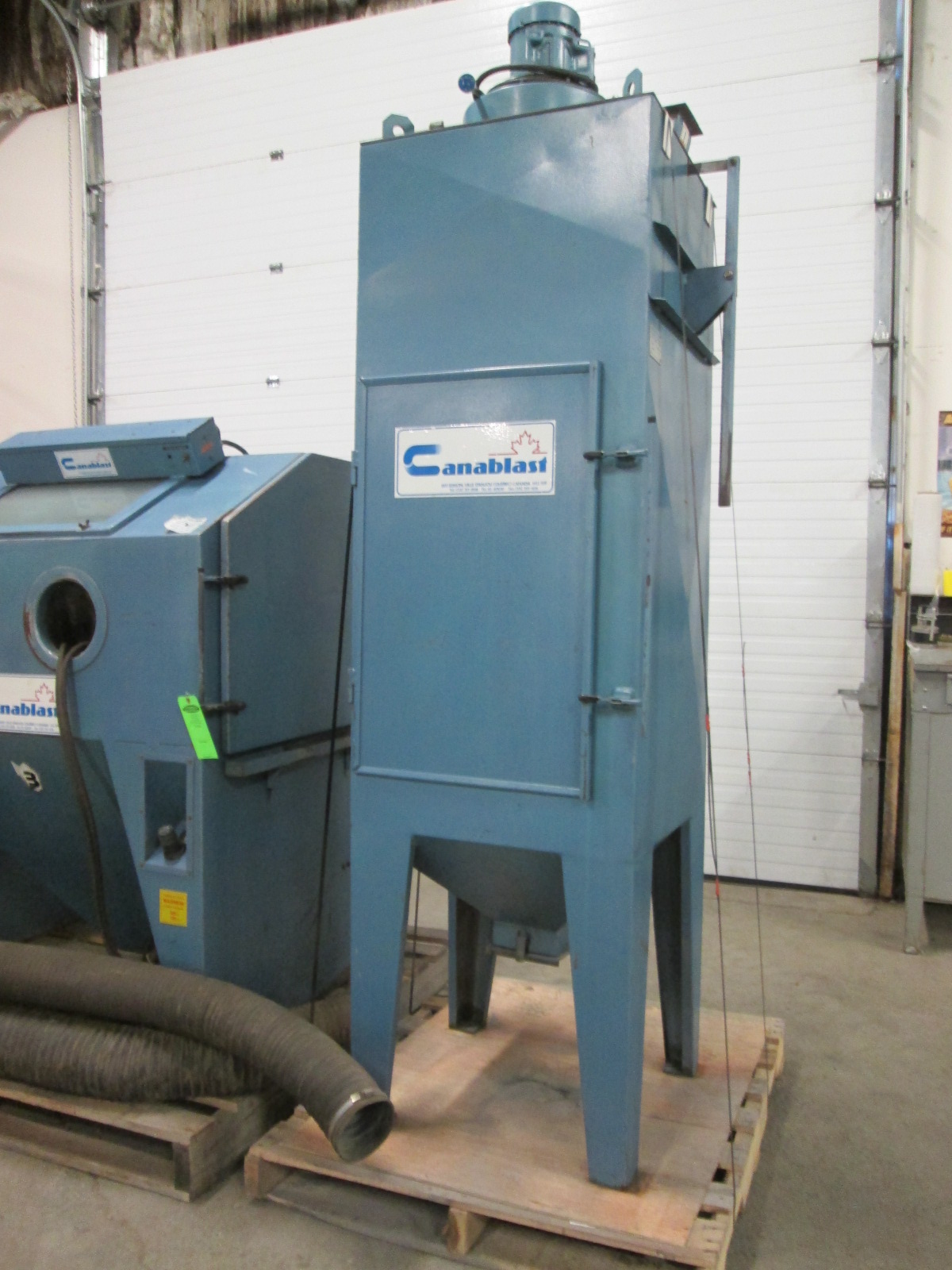 Canablast Sand blast unit model M-3648-P-DMC-100 - 3 piece set ...