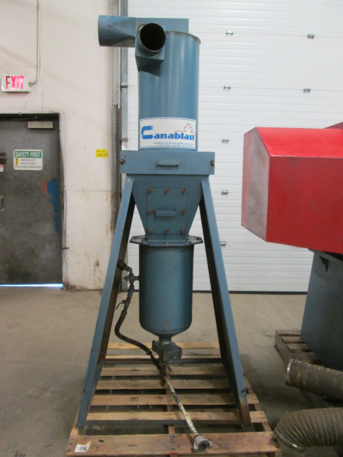 Canablast Sand blast unit model M-3648-P-DMC-100 - 3 piece set ...