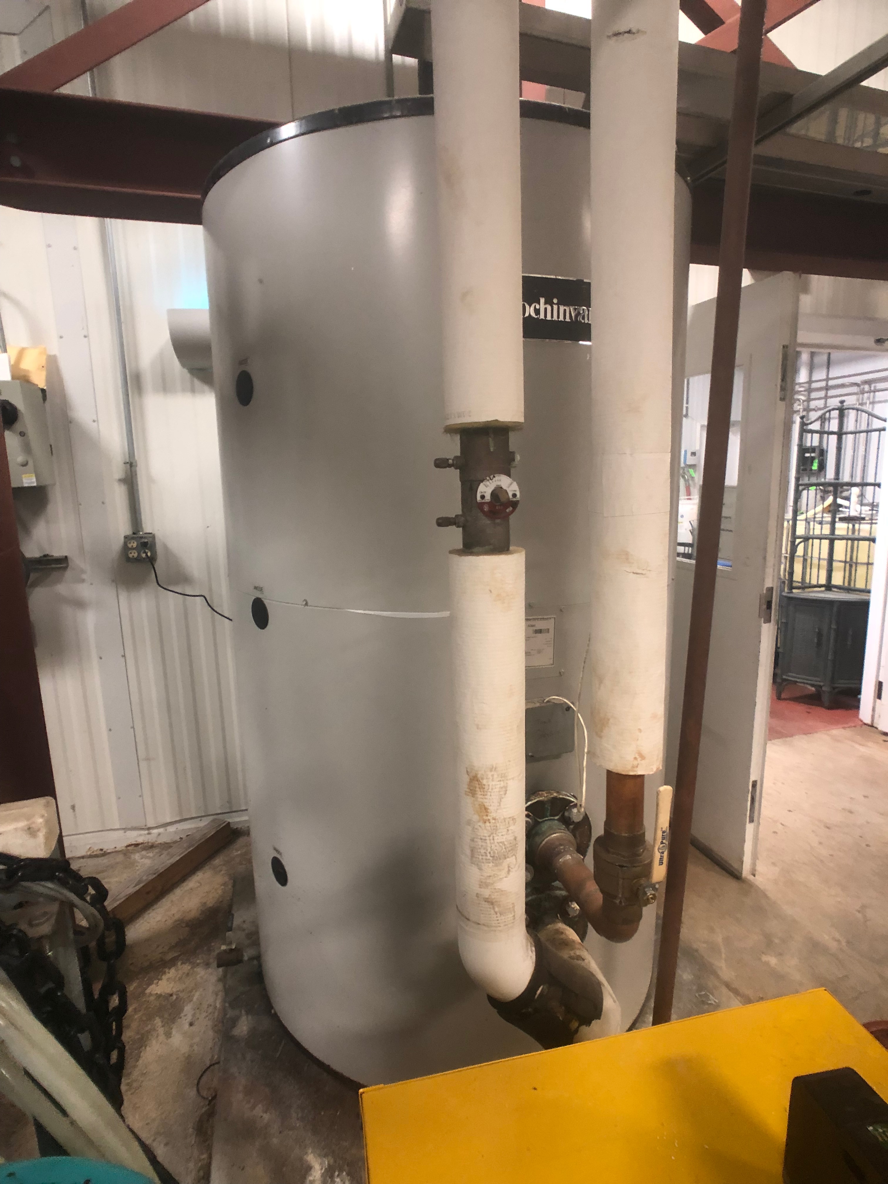 Armor Condensing Natural-Gas Water Heater with Lochinvar Storage Tank ...