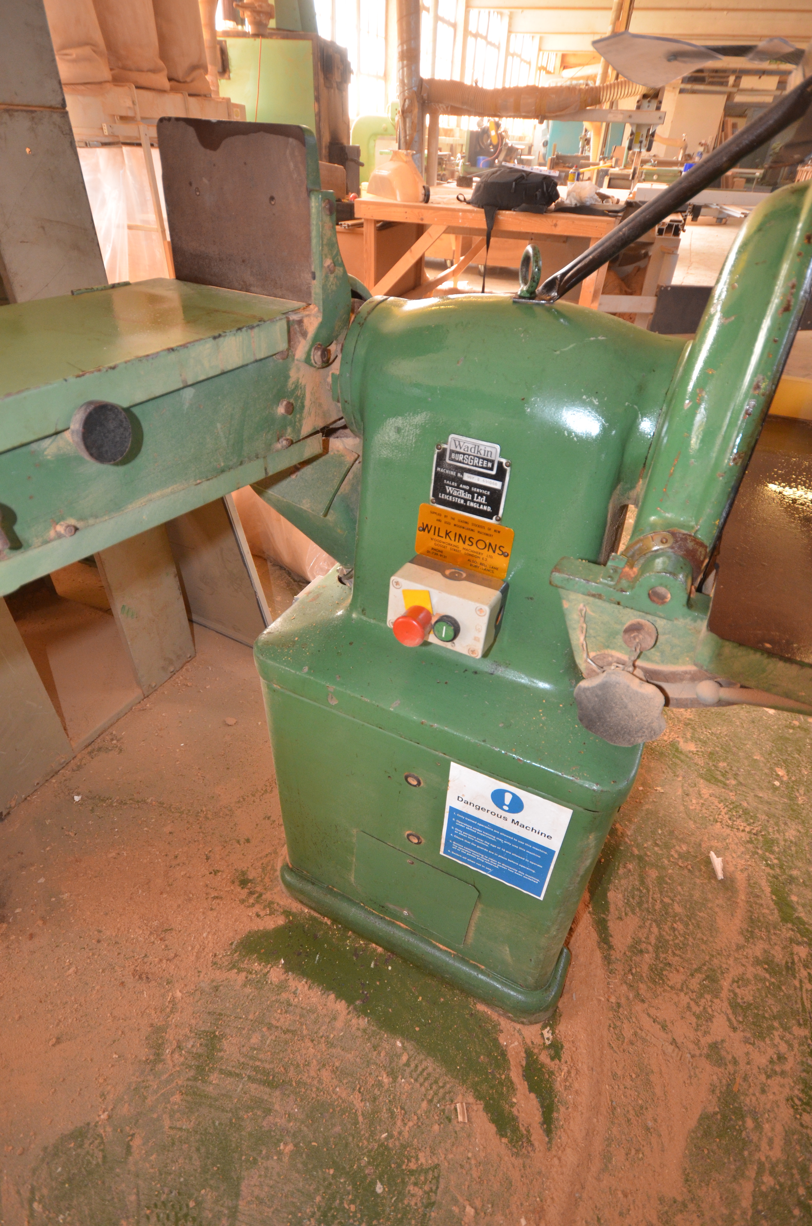Wadkin BGY 3 691068 disc and belt sander
