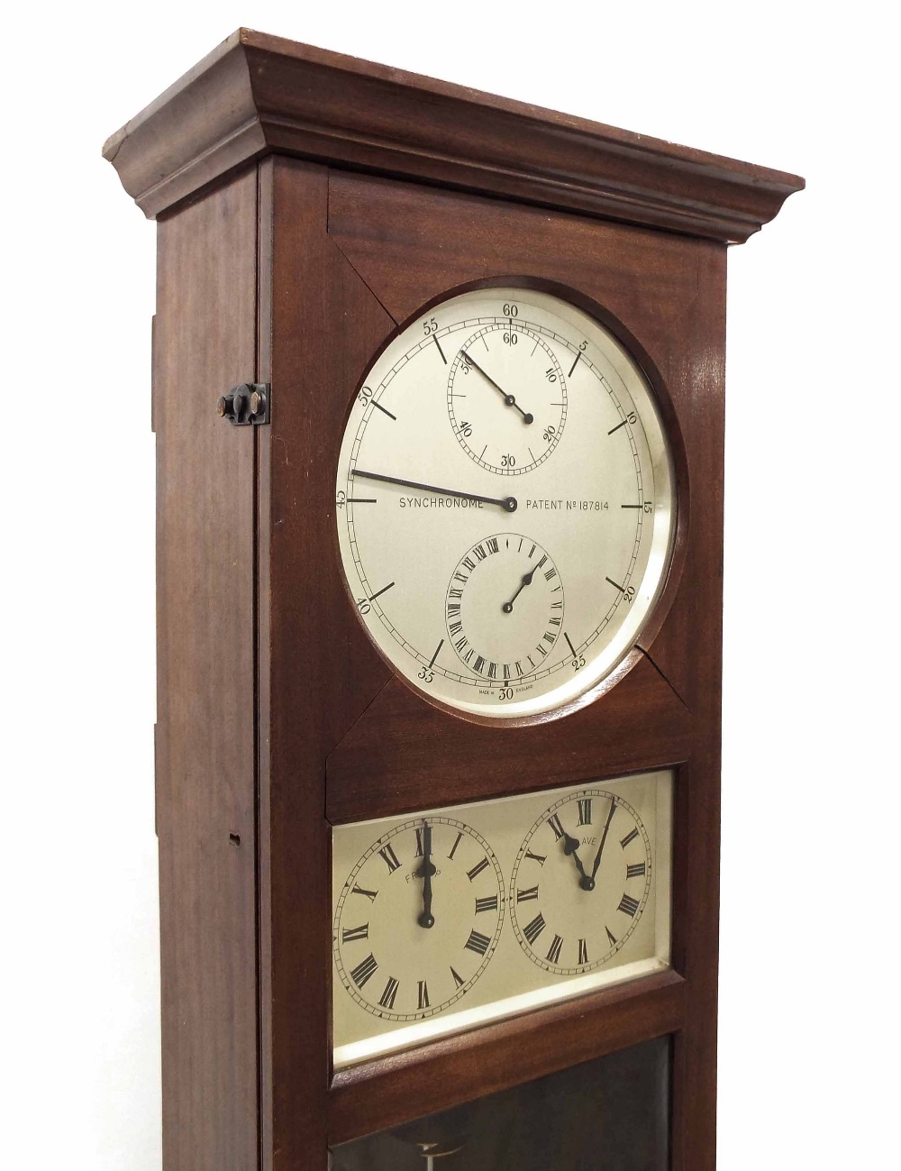 A very rare Shortt Synchronome free pendulum clock finally developed by ...