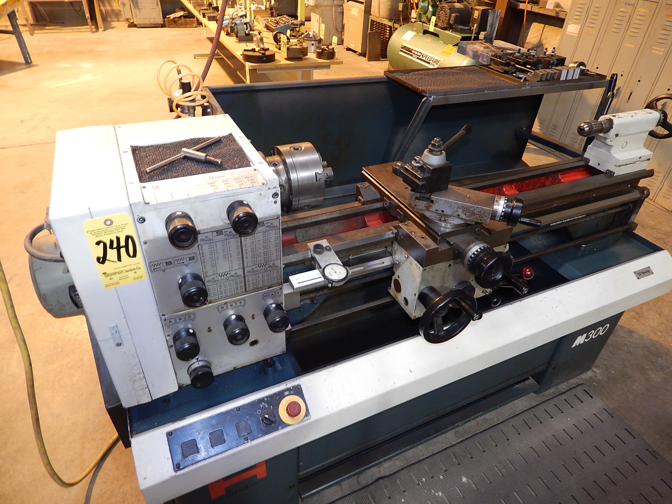 Harrison Model M300 Tool Room Lathe, s/n 302138, 13 In. X 40 In., Inch ...