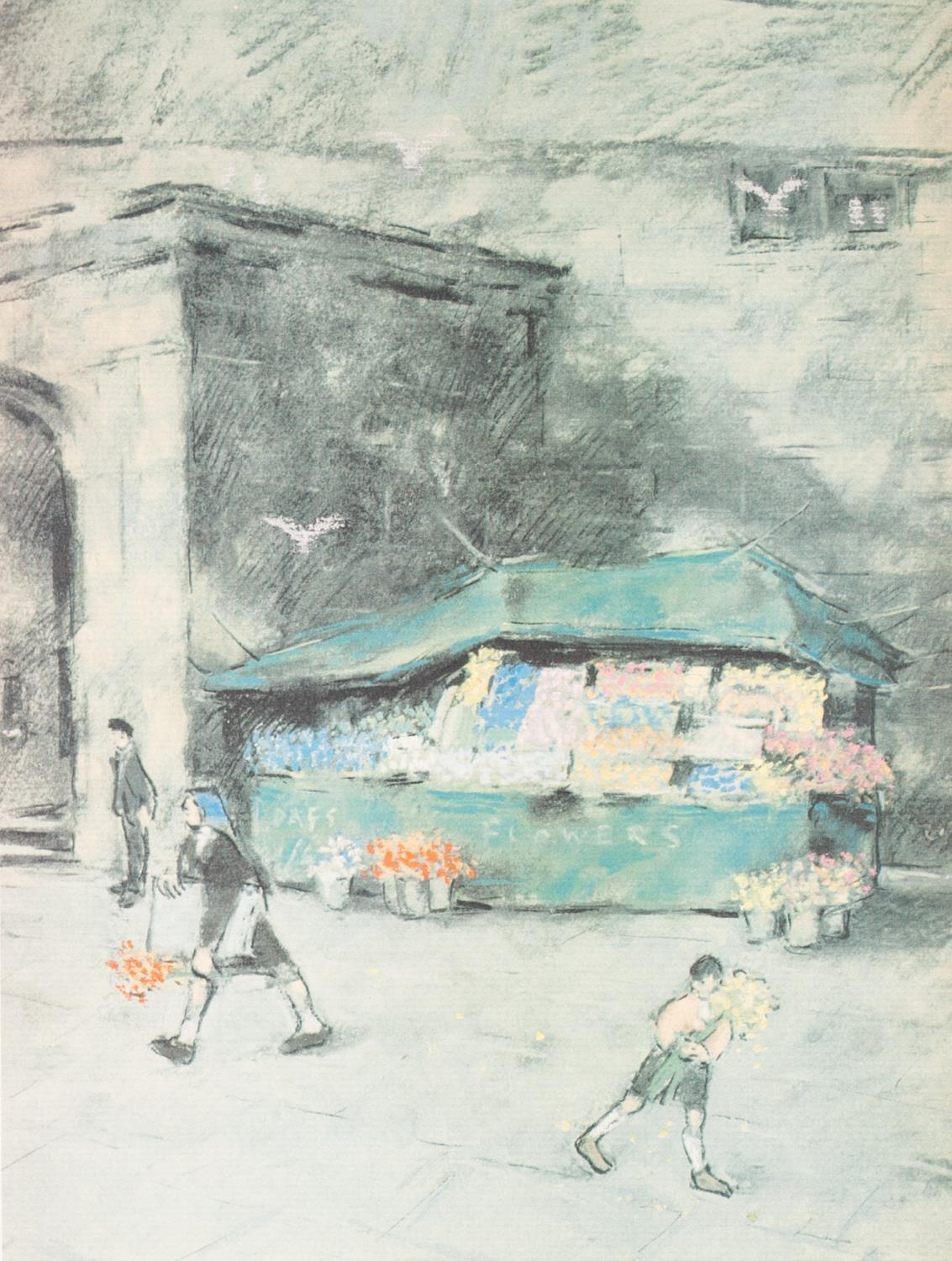 •HAROLD RILEY (b.1934) SET OF FOUR ARTIST SIGNED LIMITED EDITION COLOUR ...