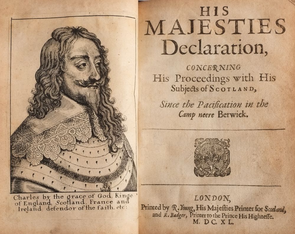 ( WINDEBANK, Sir F ). His Majesties Declaration, Concerning His ...