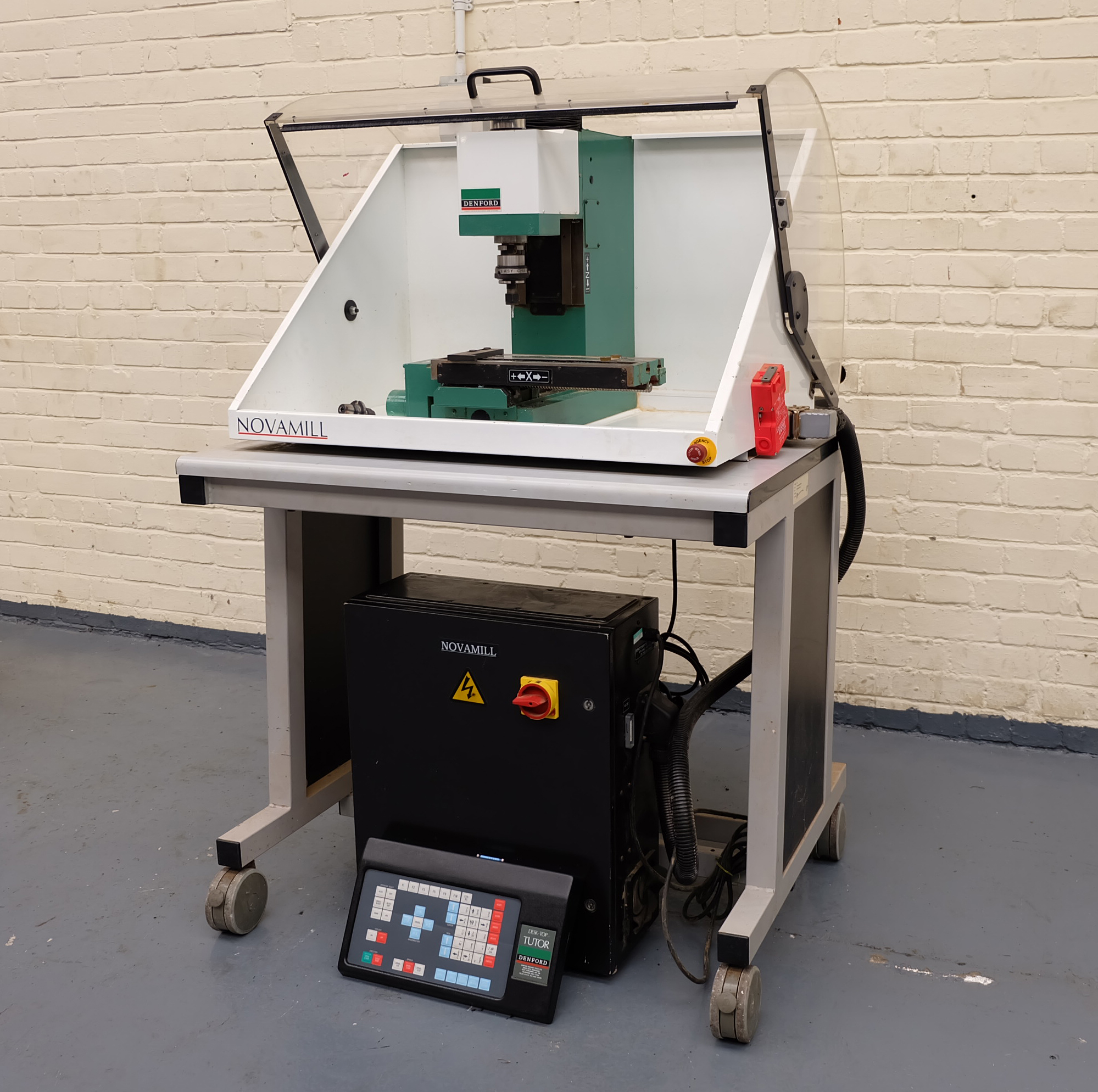 A DENFORD Novamill CNC Vertical Milling Machine; Table Size 400mm x ...