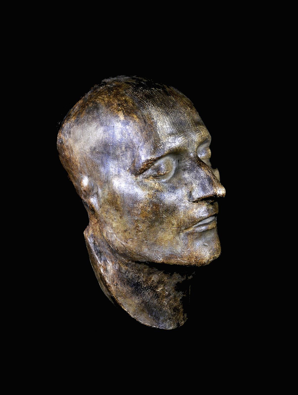Napoleon Bonaparte: an historic early plaster death mask, at one time ...