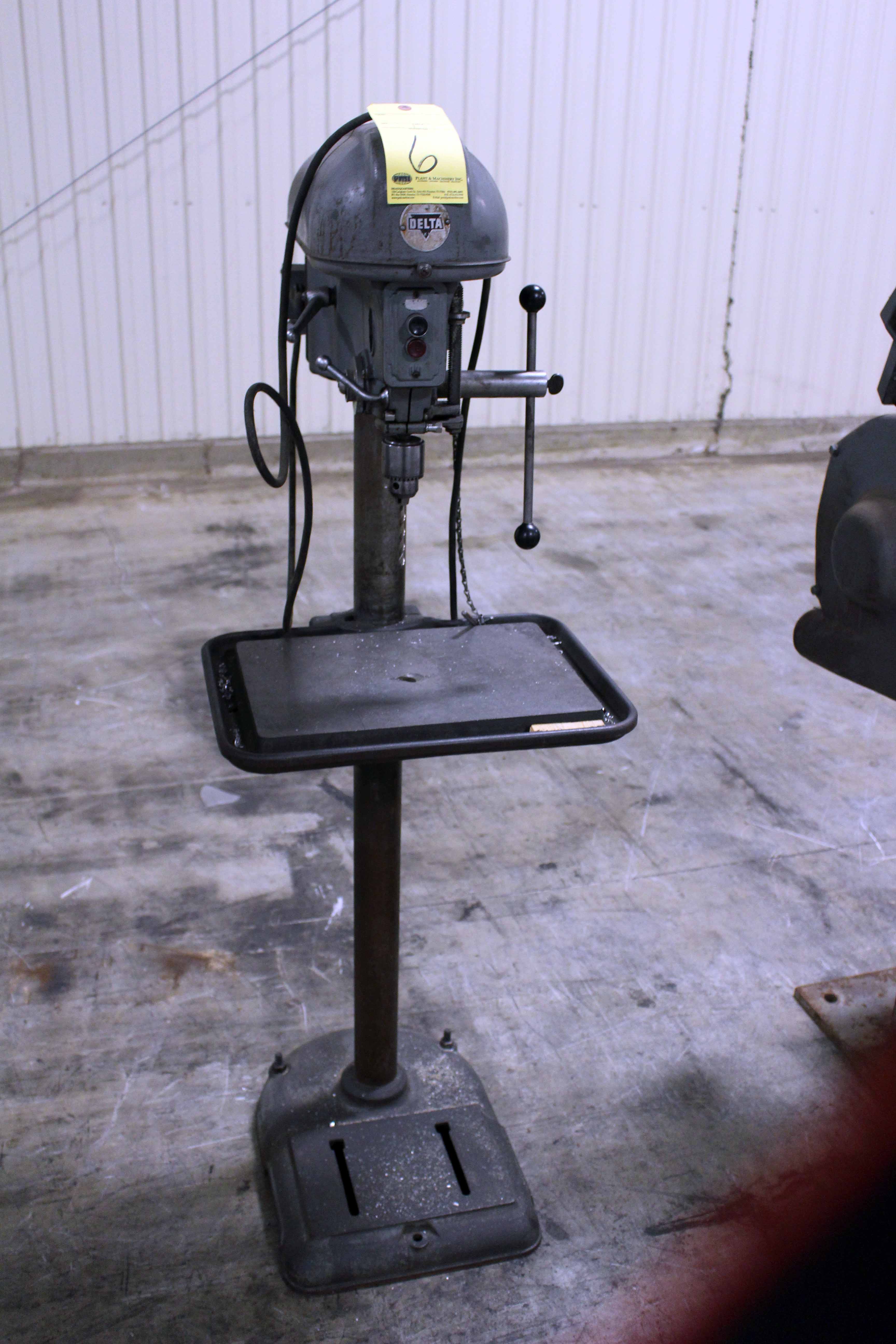 DRILL PRESS, DELTA ROCKWELL, 1/2 HP motor, S/N 117-9335