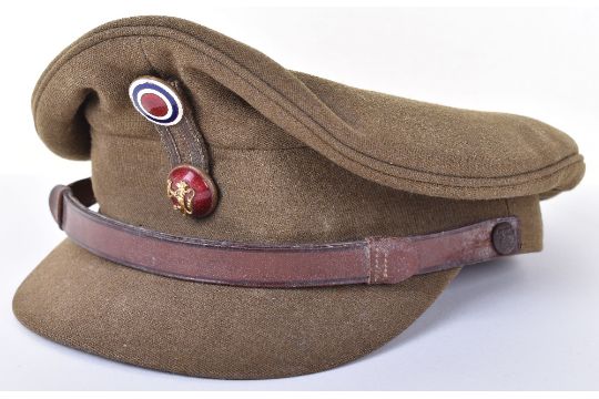 WW2 British Made Free Norwegian Forces Officers Peaked Cap, fine ...