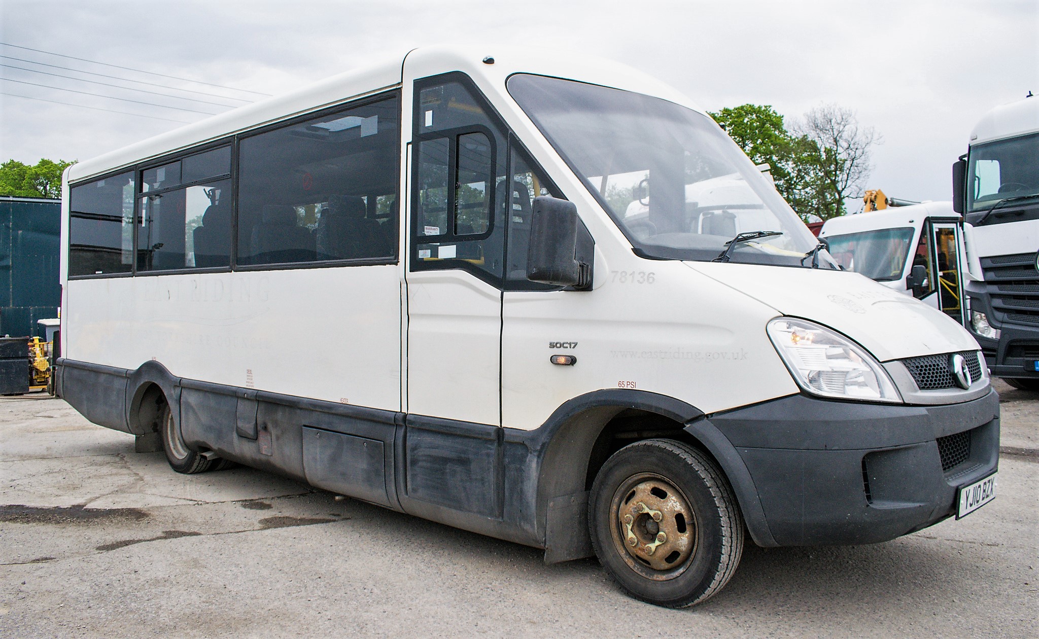 Iveco Irisbus 50C17 3.0D automatic minibus Registration Number: YJ10 ...