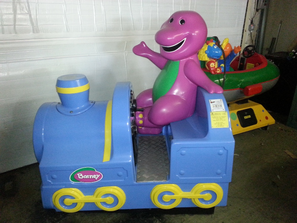 Barney Train Childs Ride