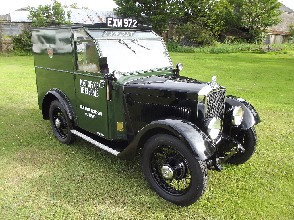 A 1938 Morris 8 Series I ex GPO external utility engineers van ...