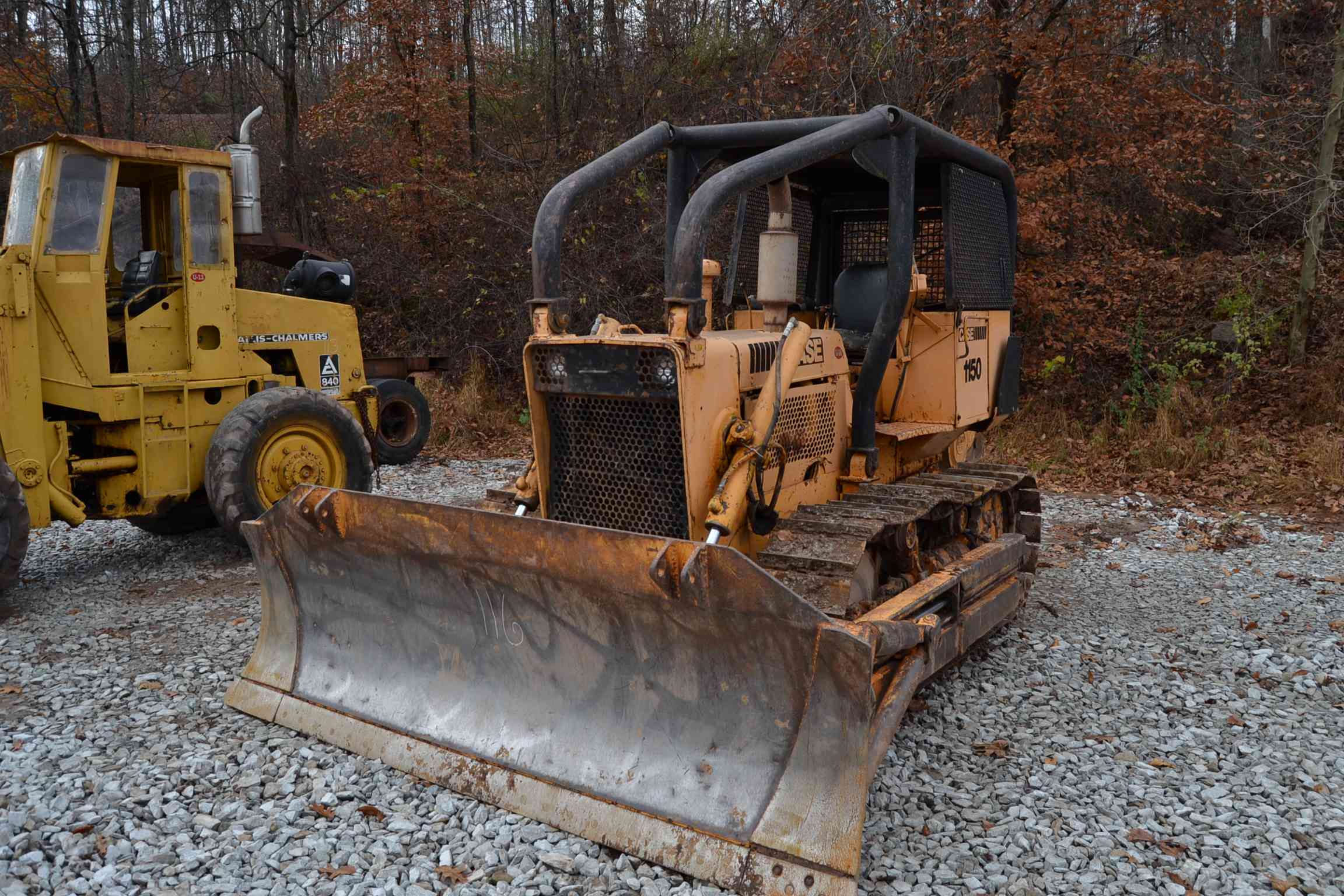 CASE 1150 DOZER W/WINCH; S/N-