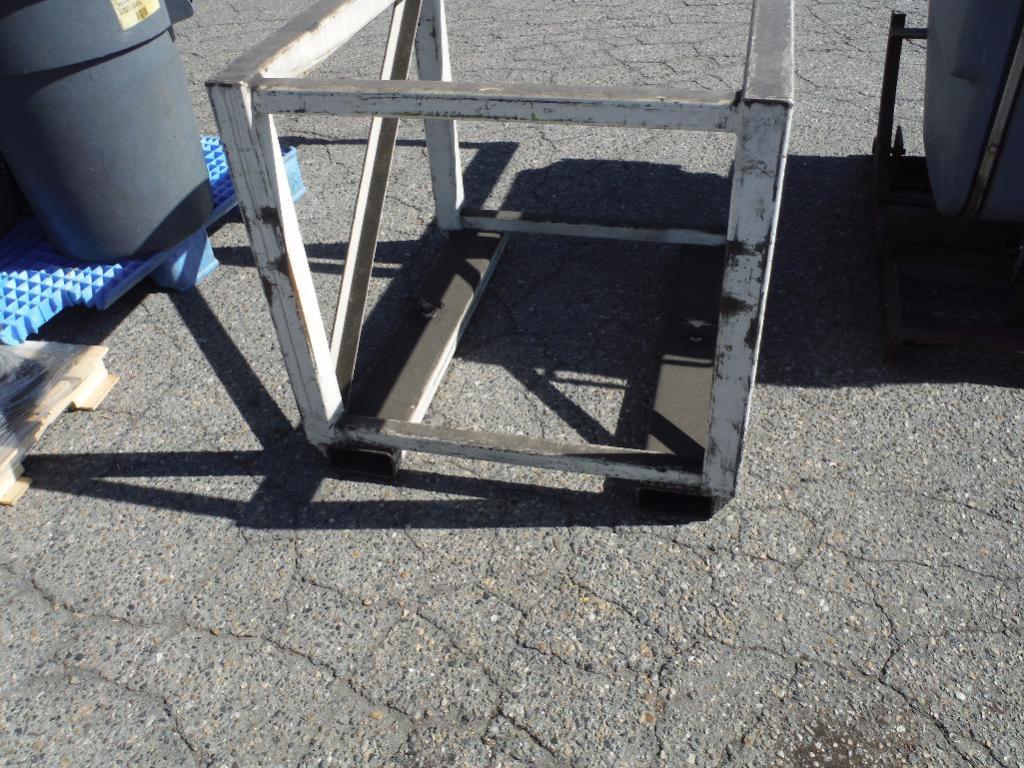 SS super sack attachment for forklift, mild steel super sack lifter ...