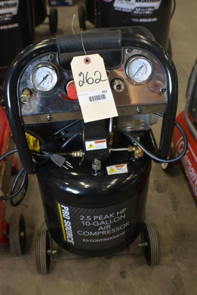10 Gallon Air Compressor 2.5HP 125PSI by Pro Source
