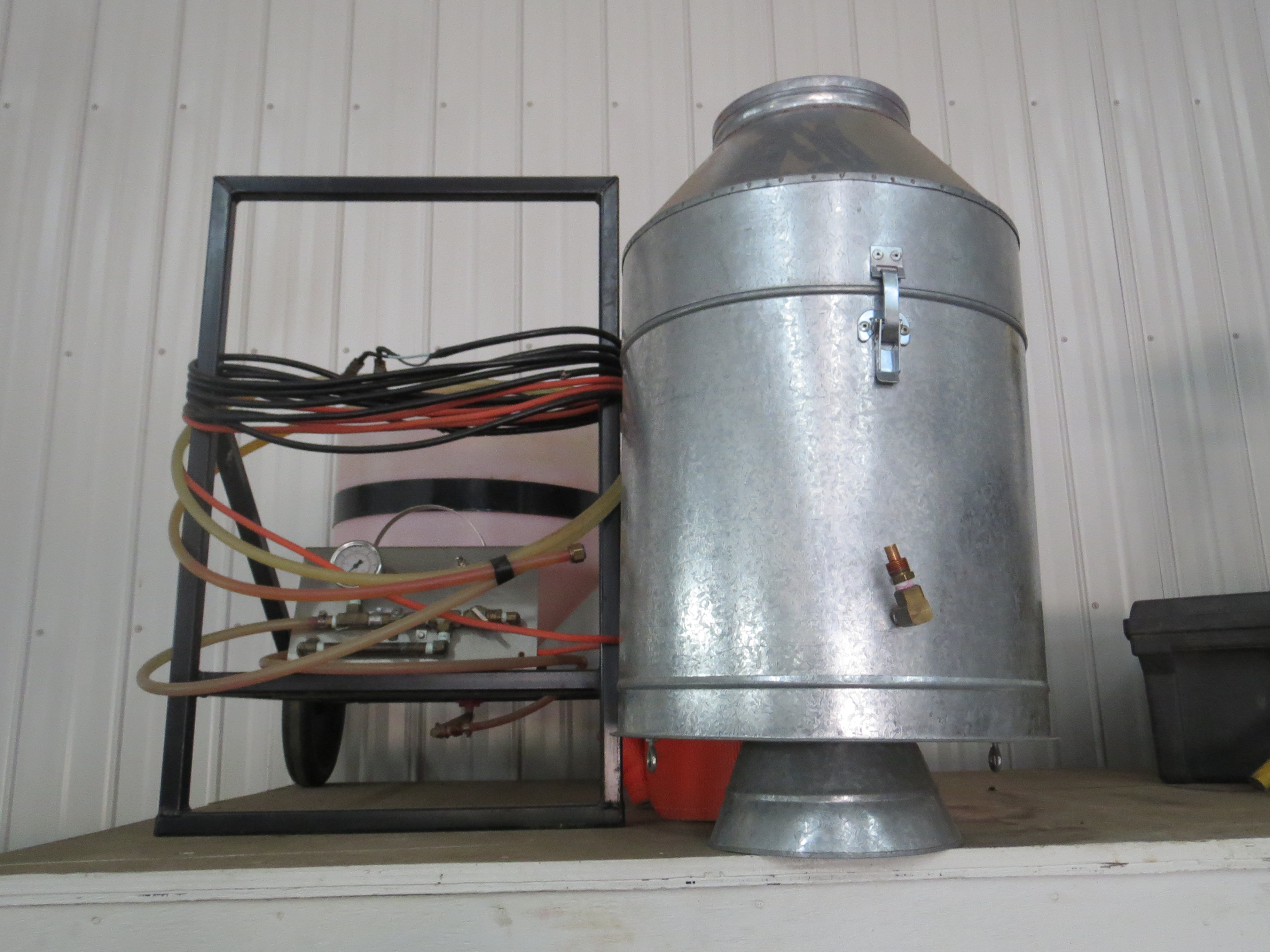 GRAHAM G3 SEED TREATER & 12 FT AUGER & ELEC MOTOR
