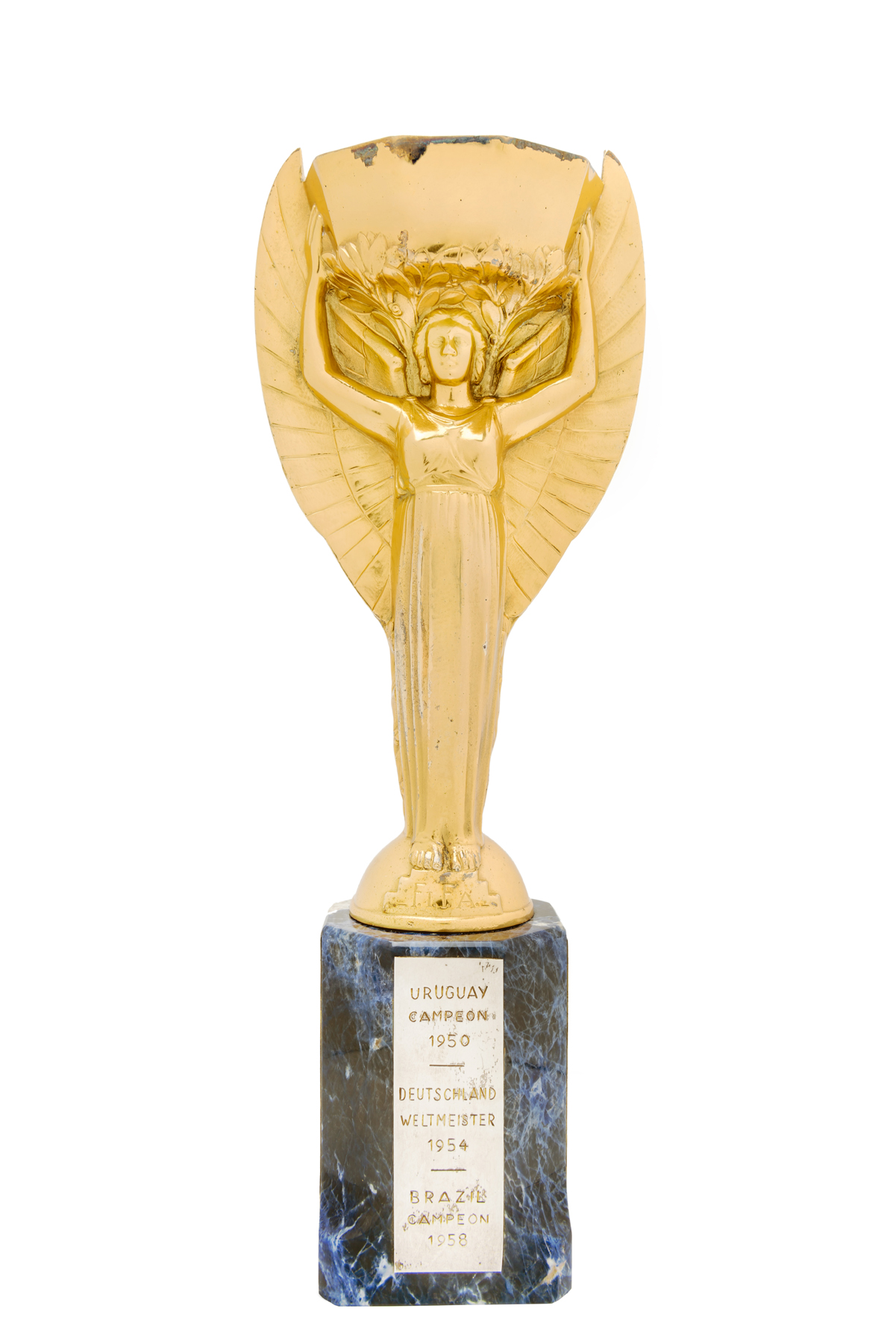 Pelé's personal Jules Rimet trophy. Jules Rimet was the third president ...
