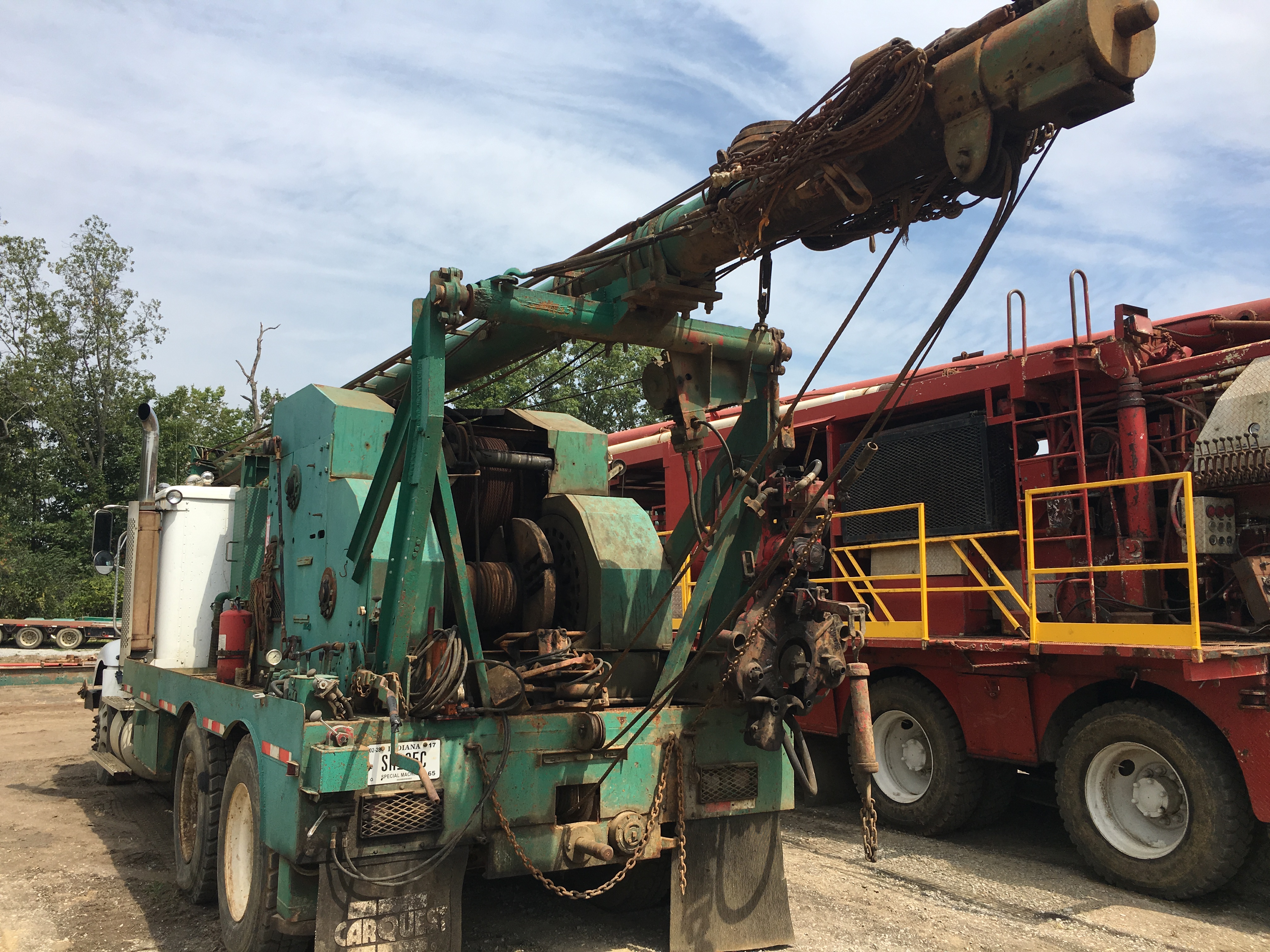 Cooper 32-32 Double Drum Workover Rig, Single Pole 8” x 10” Mast ...