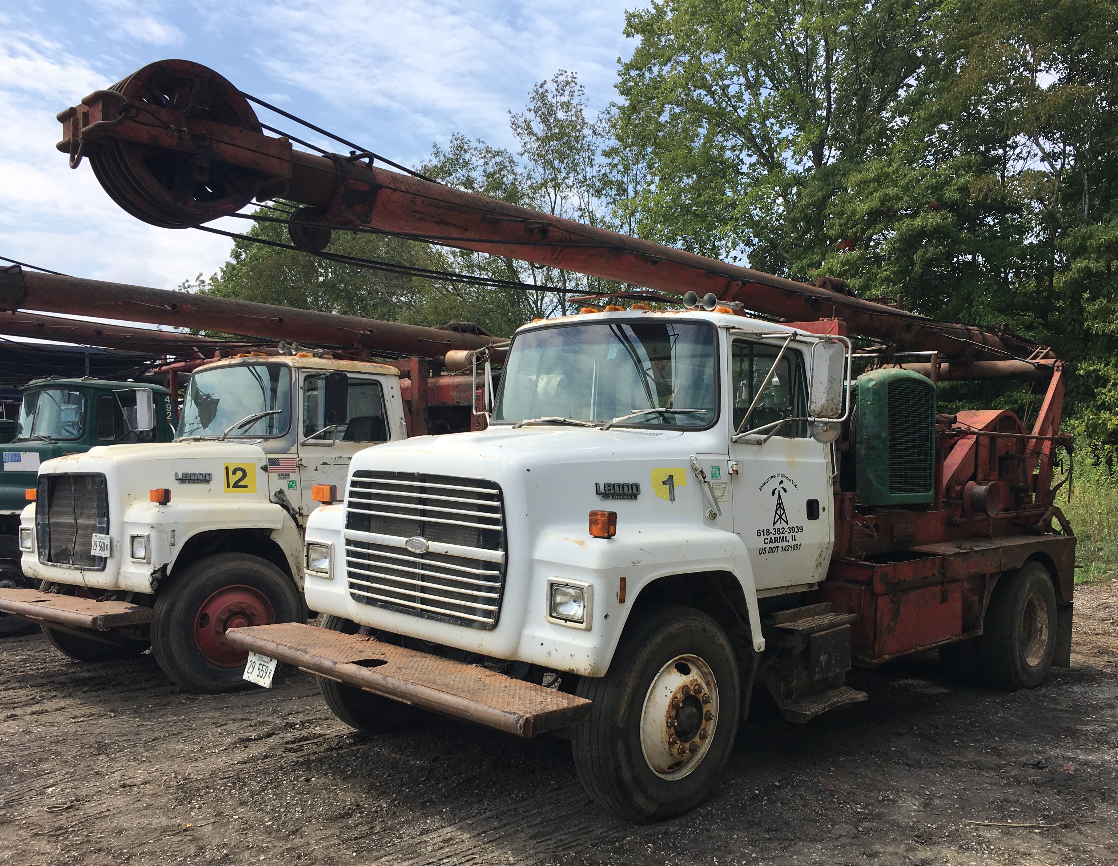 Wilson Super Single Drum Pulling Unit, Detroit 471 Diesel, Hydraulics ...