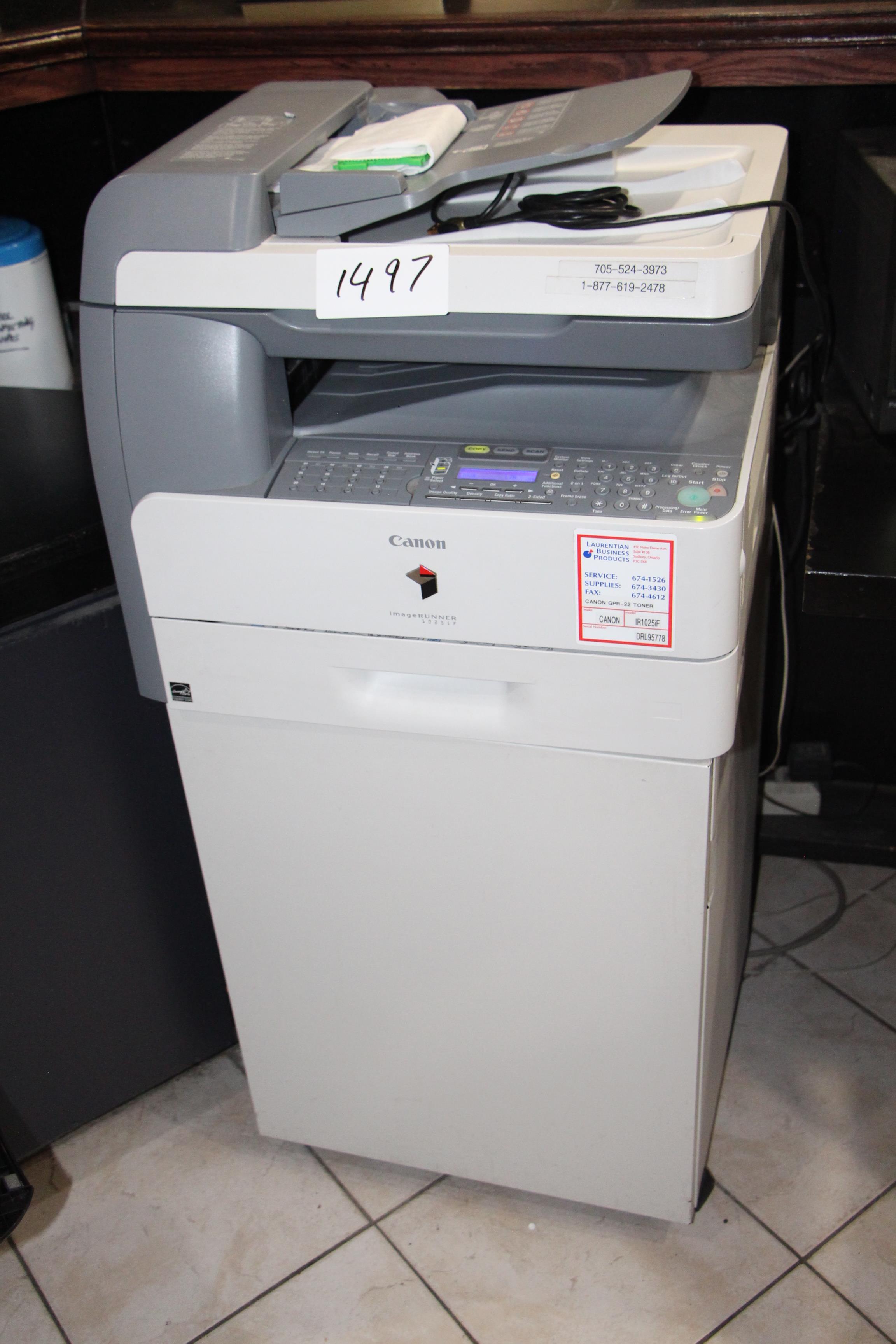 Canon F190502 imagerunner 3-in-1 Fax, printer, copier
