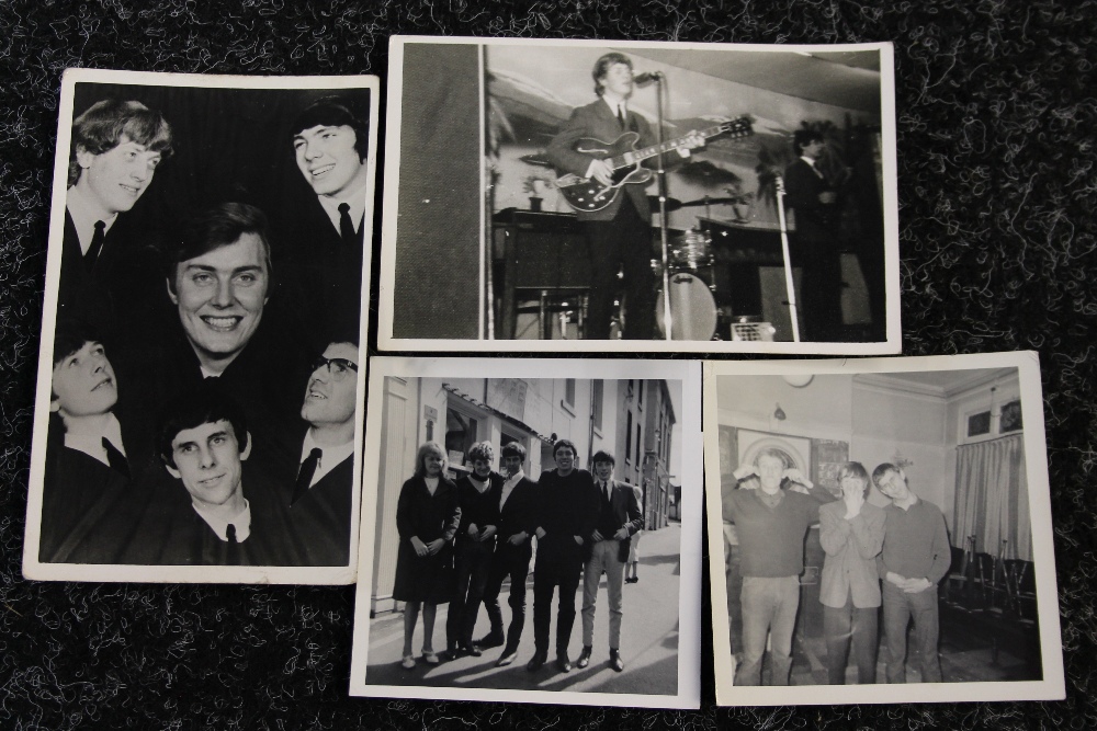 SLADE - STEVE BRETT & THE MAVERICKS - 4 early and original unseen black ...