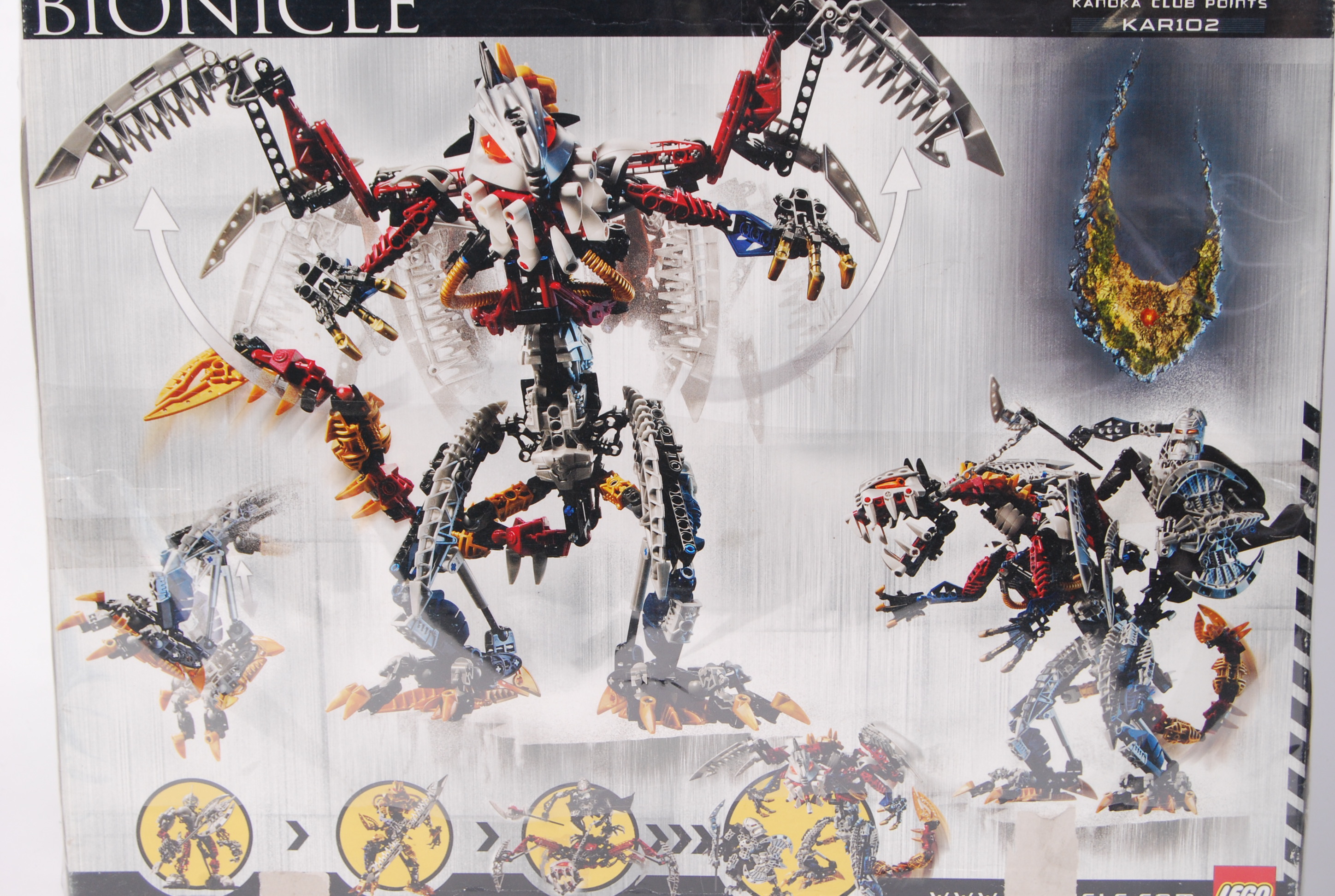 A rare Lego Bionicle Special Edition ' Vezon & Kardas ' set 10204 ...