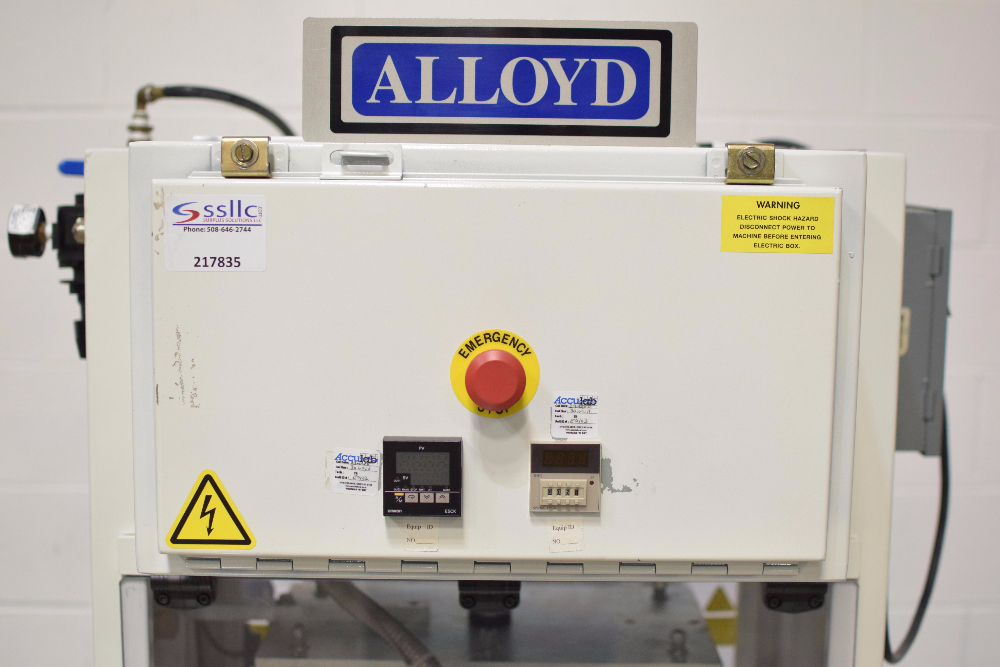 Alloyd 25M1216 LVL Blister Packaging Machine, Alloyd Blister Packaging ...