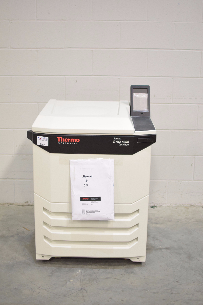 Thermo Lynx 6000 Centrifuge, Electrical: 200-240V, 50/60Hz, 20-23.5 ...