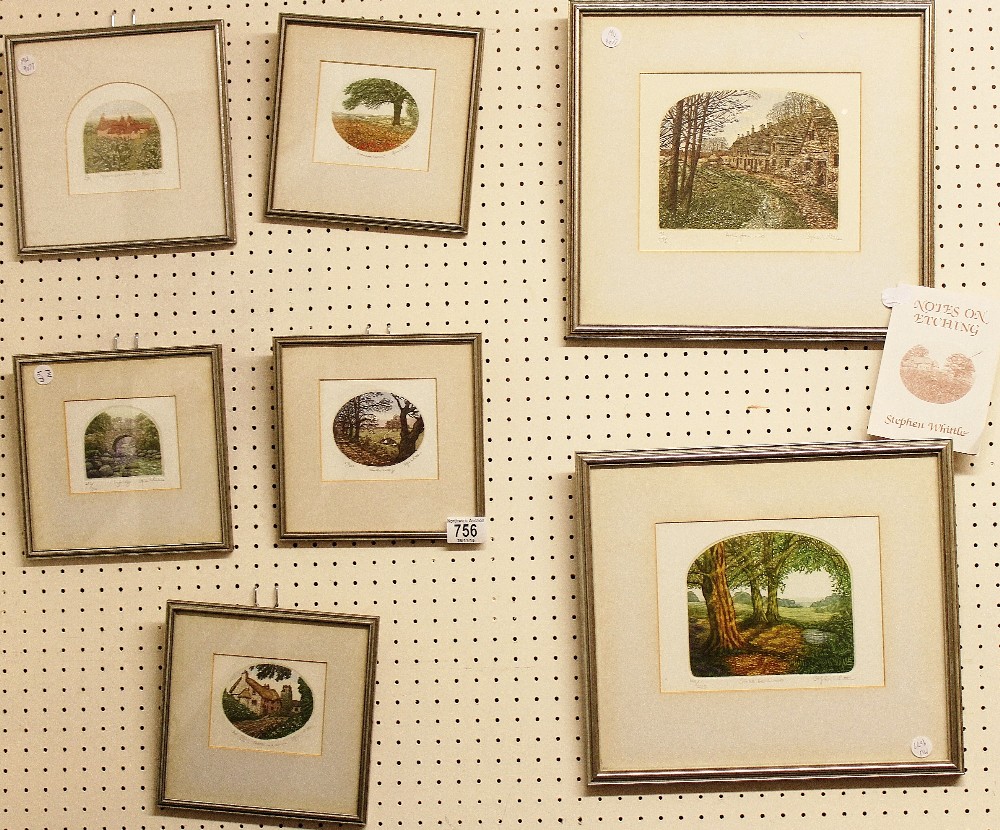 STEPHEN WHITTLE PRINTS. Seven Steven Whittle limited edition prints ...