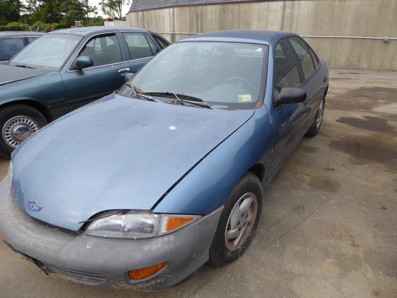 1998 CHEVROLET CAVALIER, 40,534 MILES, BLUE VIN: 3G1JC5240WS832814 ...