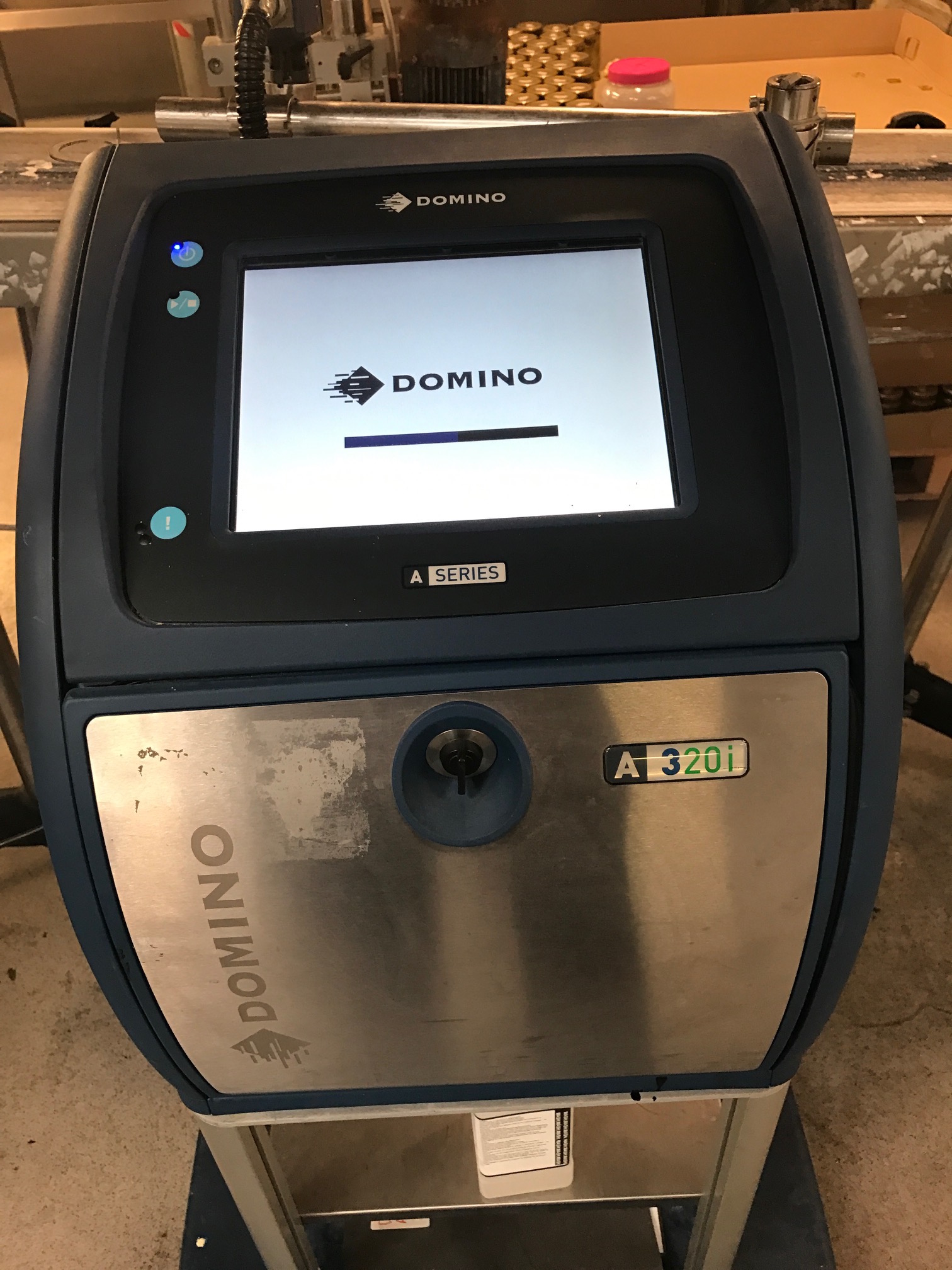 Stainless steel Domino 320i new model Printer LIFT OUT £15.