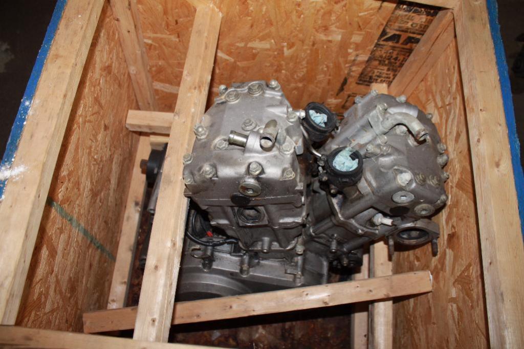 Honda Motorcycle Engine in Crate