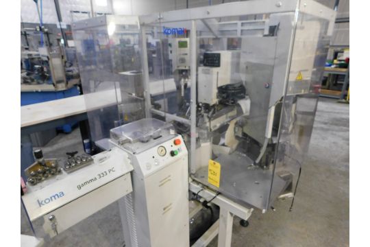 Komax Gamma 333 PC Crimping Press, (2) Komax Mci 711 Crimping Presses ...
