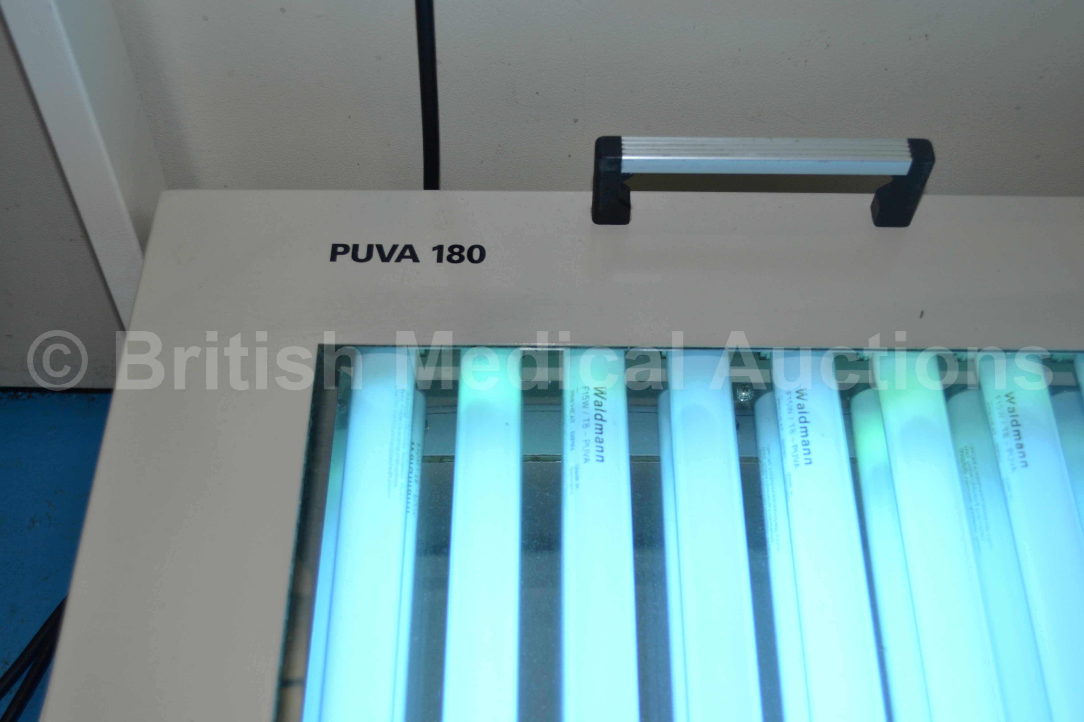 Waldmann PUVA 180, PUVA 200, UV 181 AL Phototherapy Systems On Trolley ...