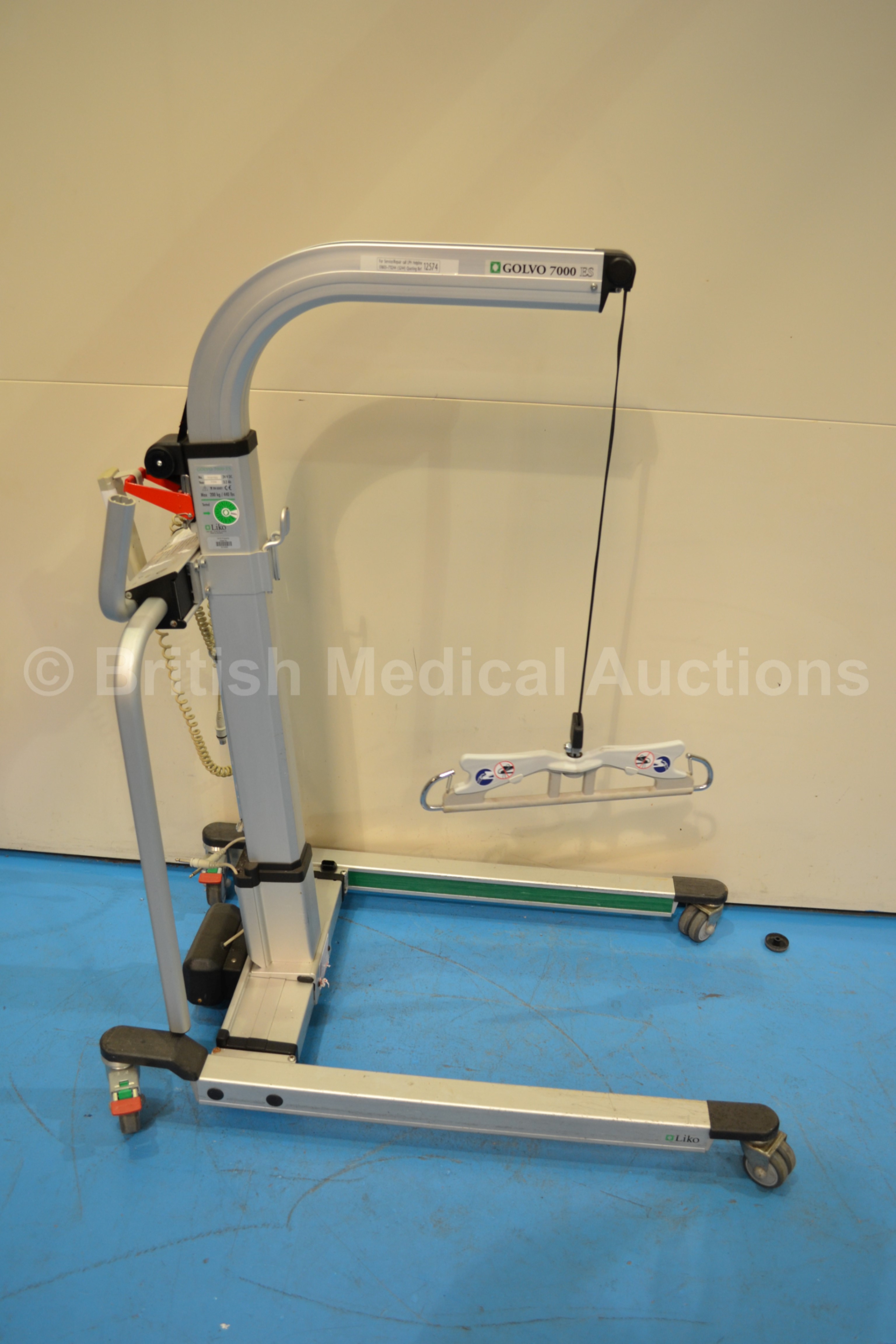 Liko Golvo 7000 ES Electric Patient Hoist with Controller (No Battery)
