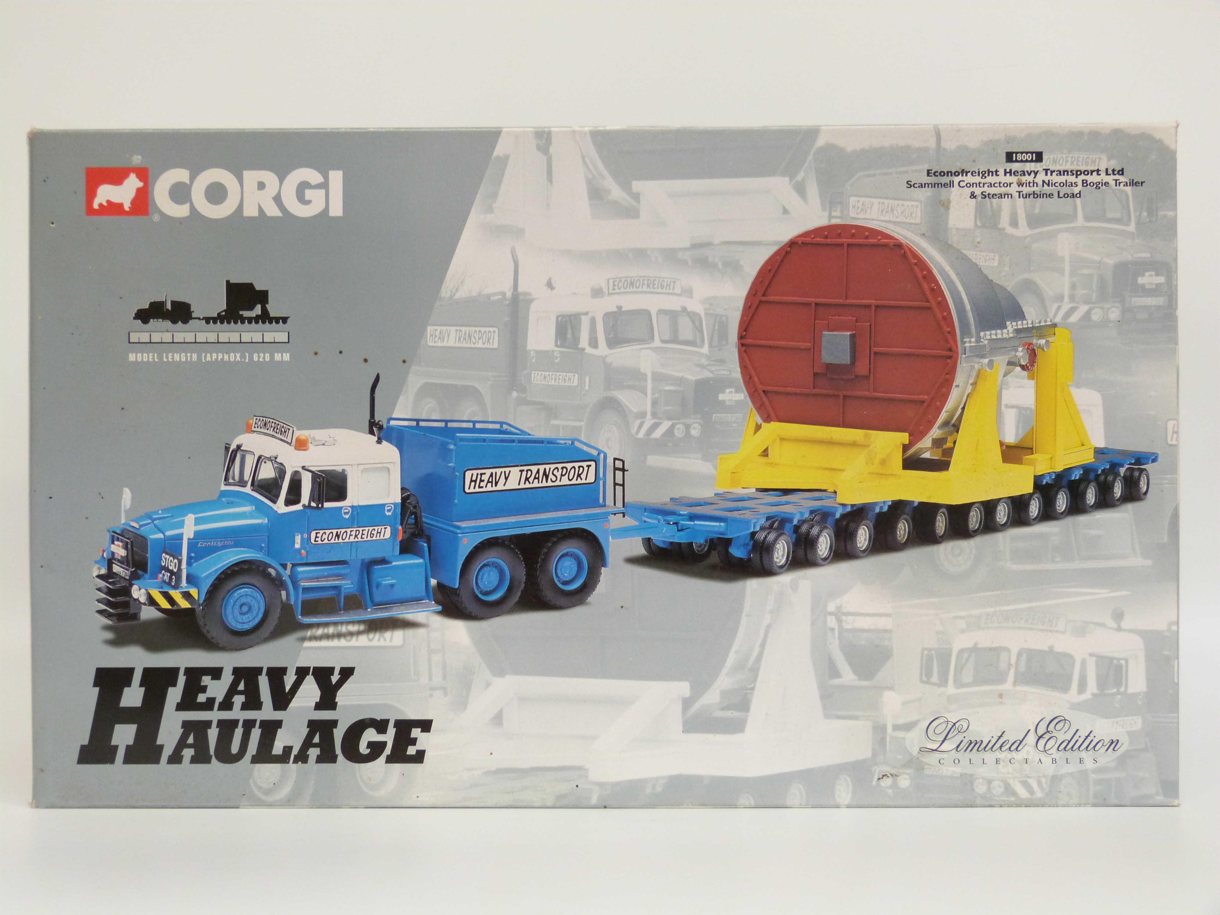 Corgi Heavy Haulage 1:50 scale limited edition diecast model ...