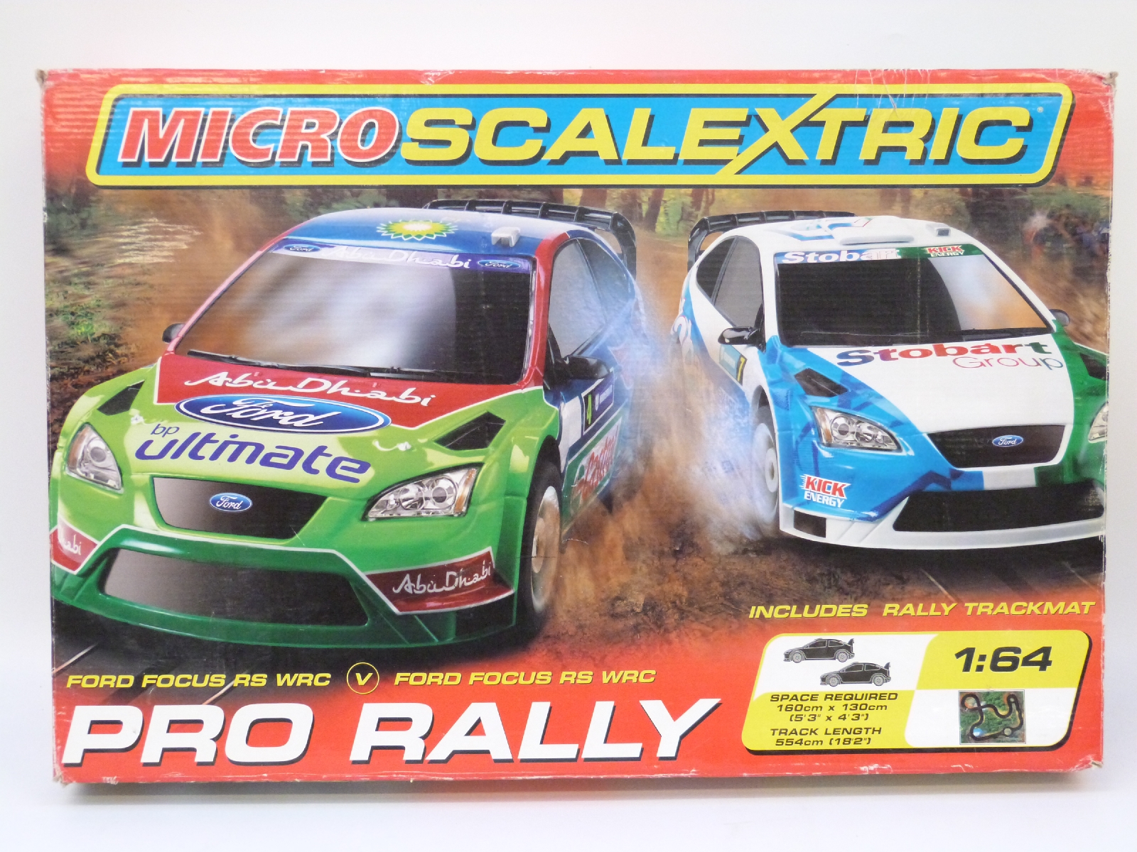 Two Scalextric model racing sets, Monster Trucks C1024 and Micro ...