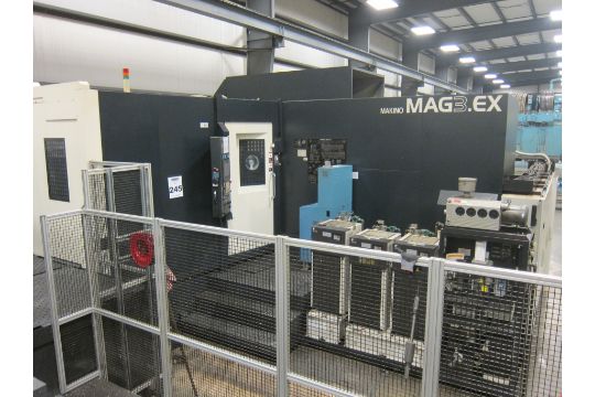 MAKINO MAG3.EX WITH A.P.C. PRO 5 Control 157'' X 59'' X 39'', HSK 80 ...