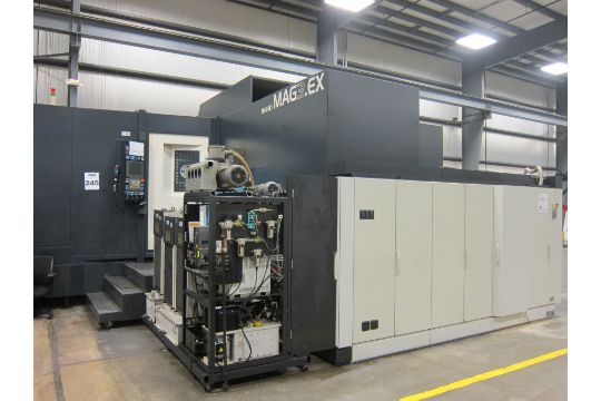 MAKINO MAG3.EX WITH A.P.C. PRO 5 Control 157'' X 59'' X 39'', HSK 80 ...