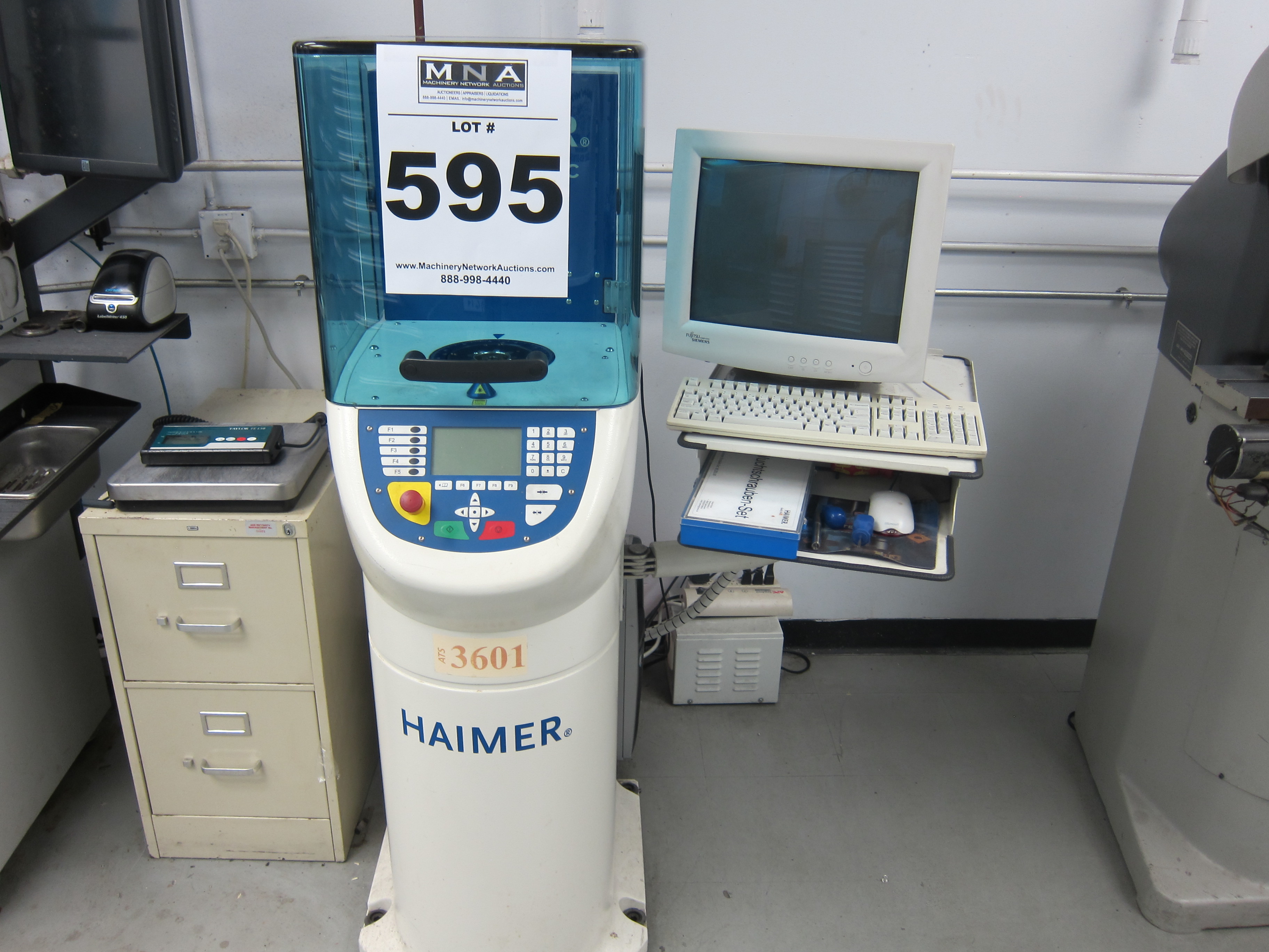 HAIMER TOOL DYNAMIC 2002 TOOL SETTER SEIMENS, S/N DD820AV