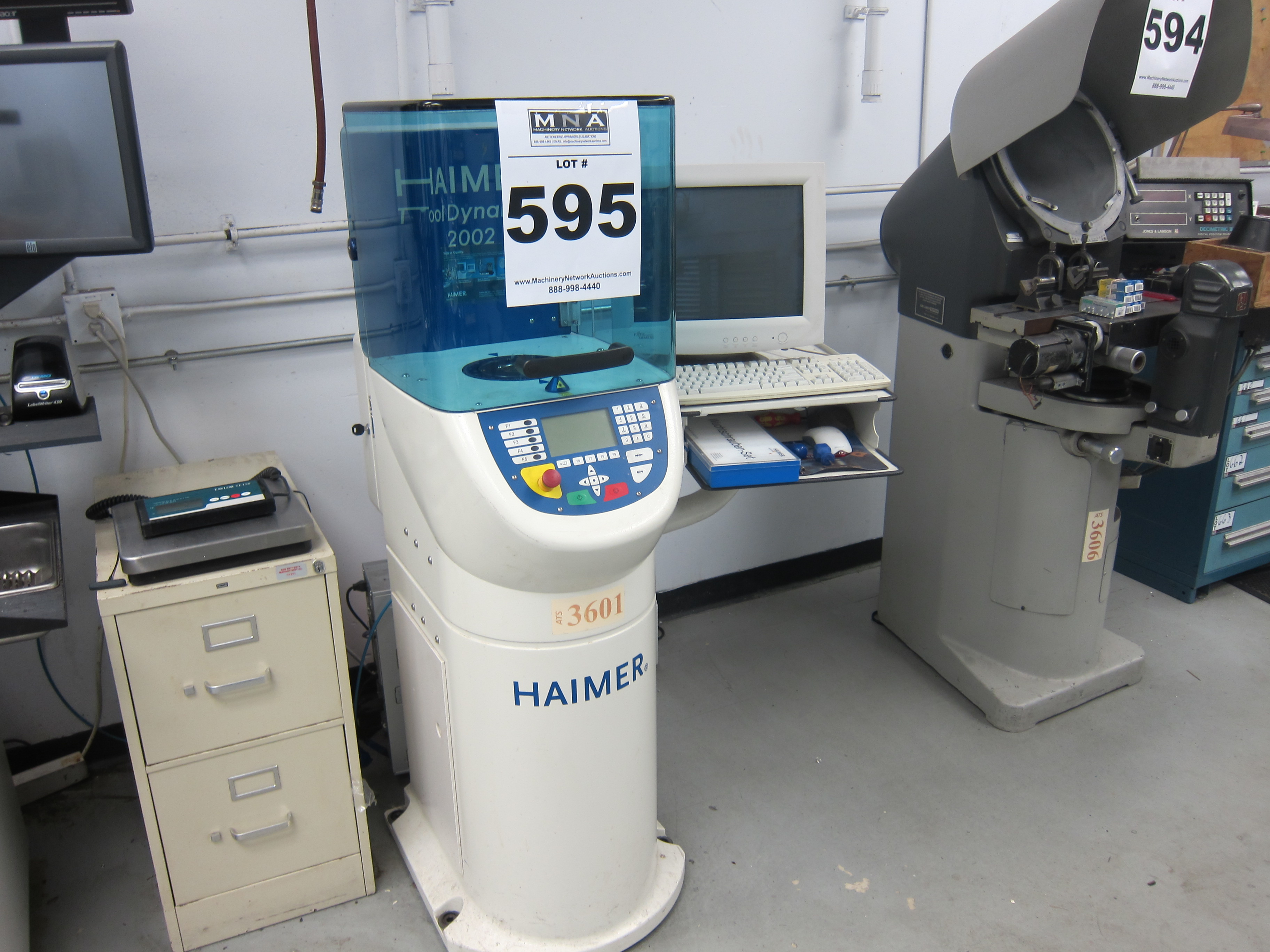 HAIMER TOOL DYNAMIC 2002 TOOL SETTER SEIMENS, S/N DD820AV